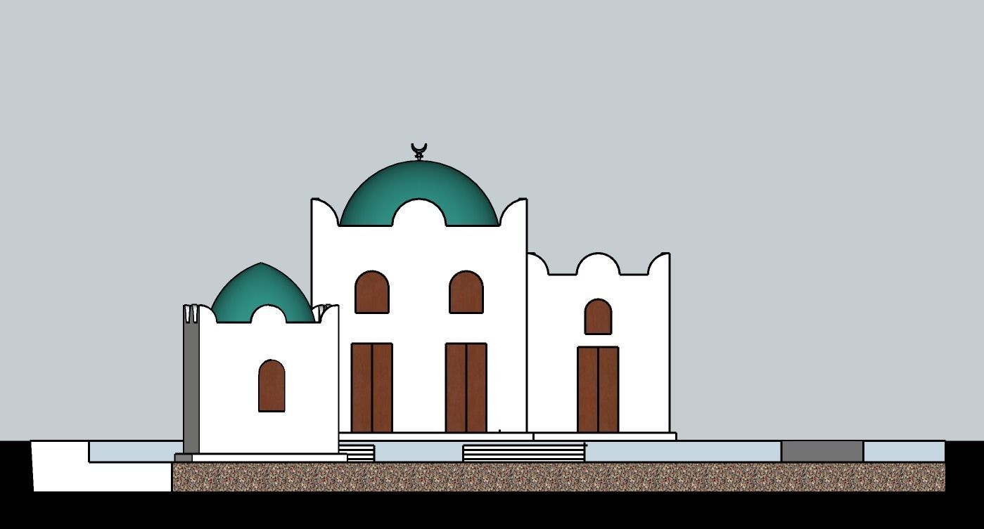 Al-nejashi mosque Ethiopia 3D model | CGTrader