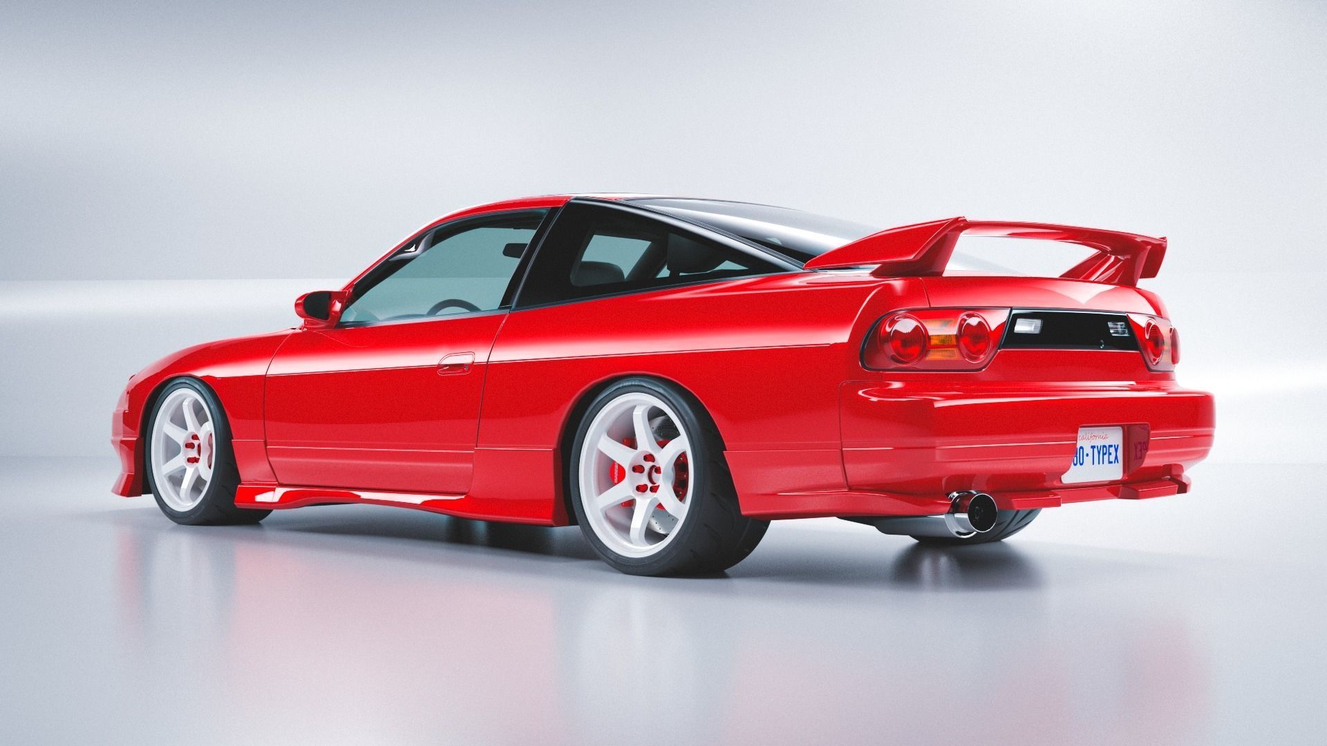 Nissan 180sx S13 Type X 3D model | CGTrader