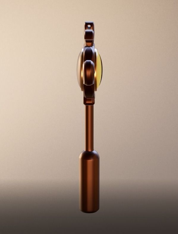 Portal Key 3D model 3D printable | CGTrader