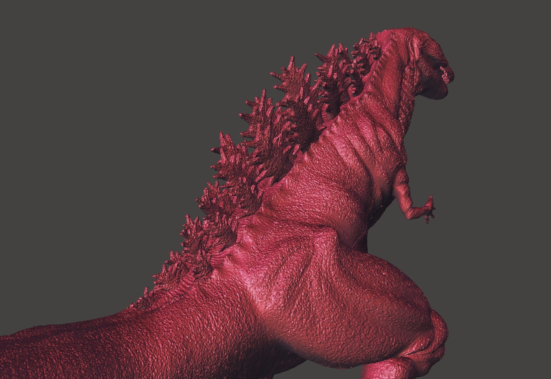 SHINAGAWA KUN SHIN GODZILLA 3RD FORM ULTRA DETAILED STL KAIJU G 3D ...