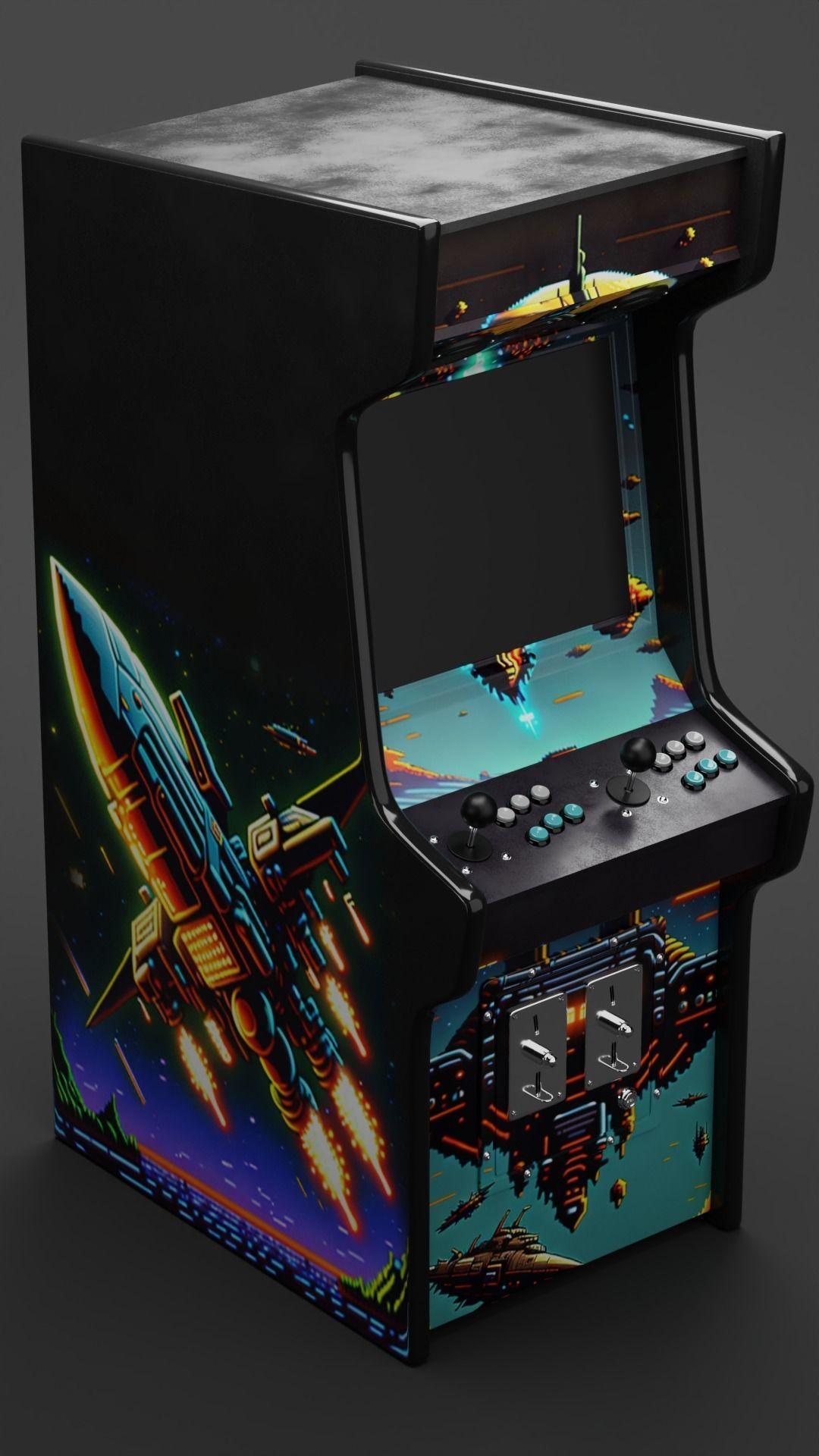 Old Arcade Cabinet 3D model | CGTrader