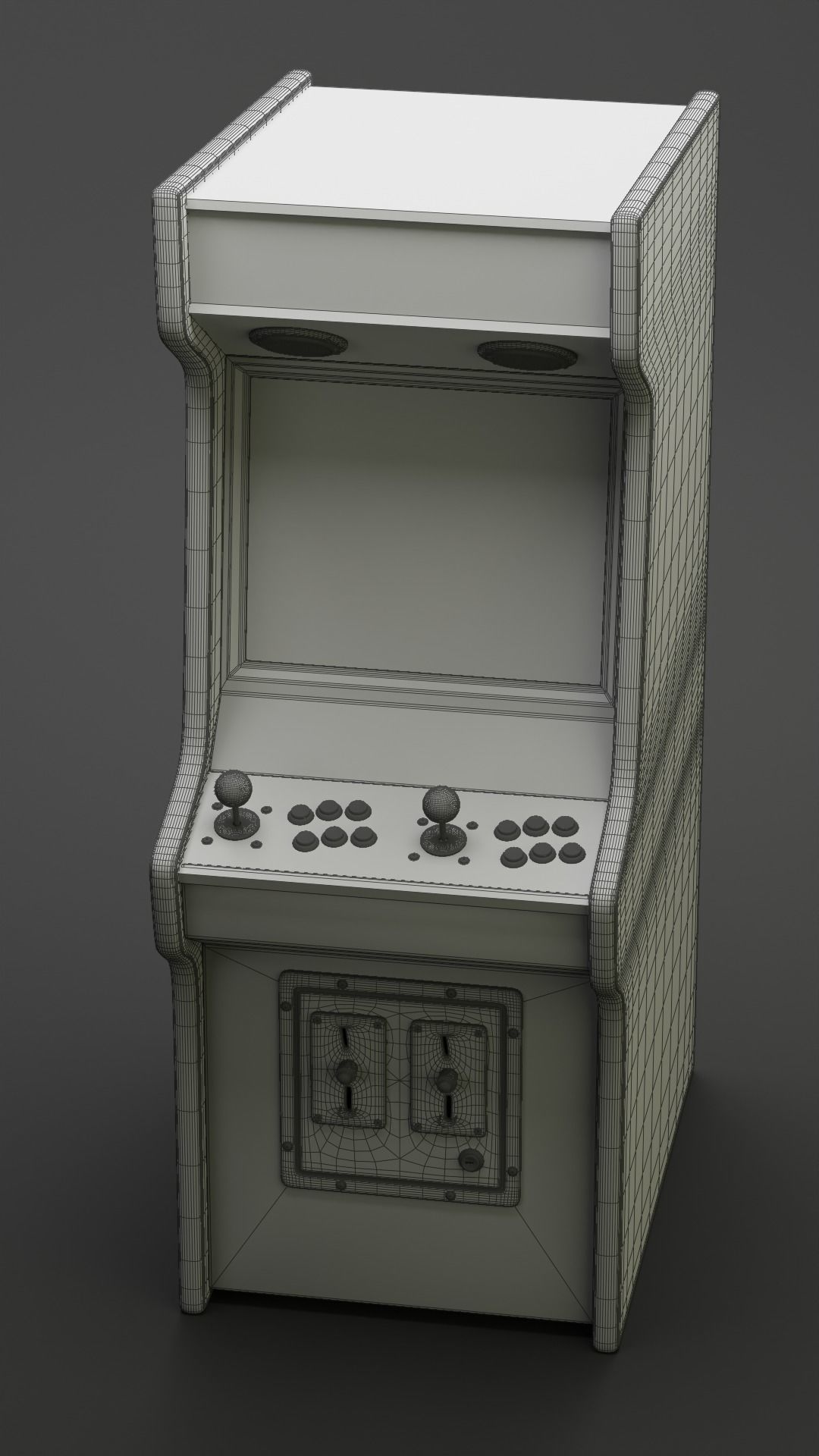 Old Arcade Cabinet 3D model | CGTrader