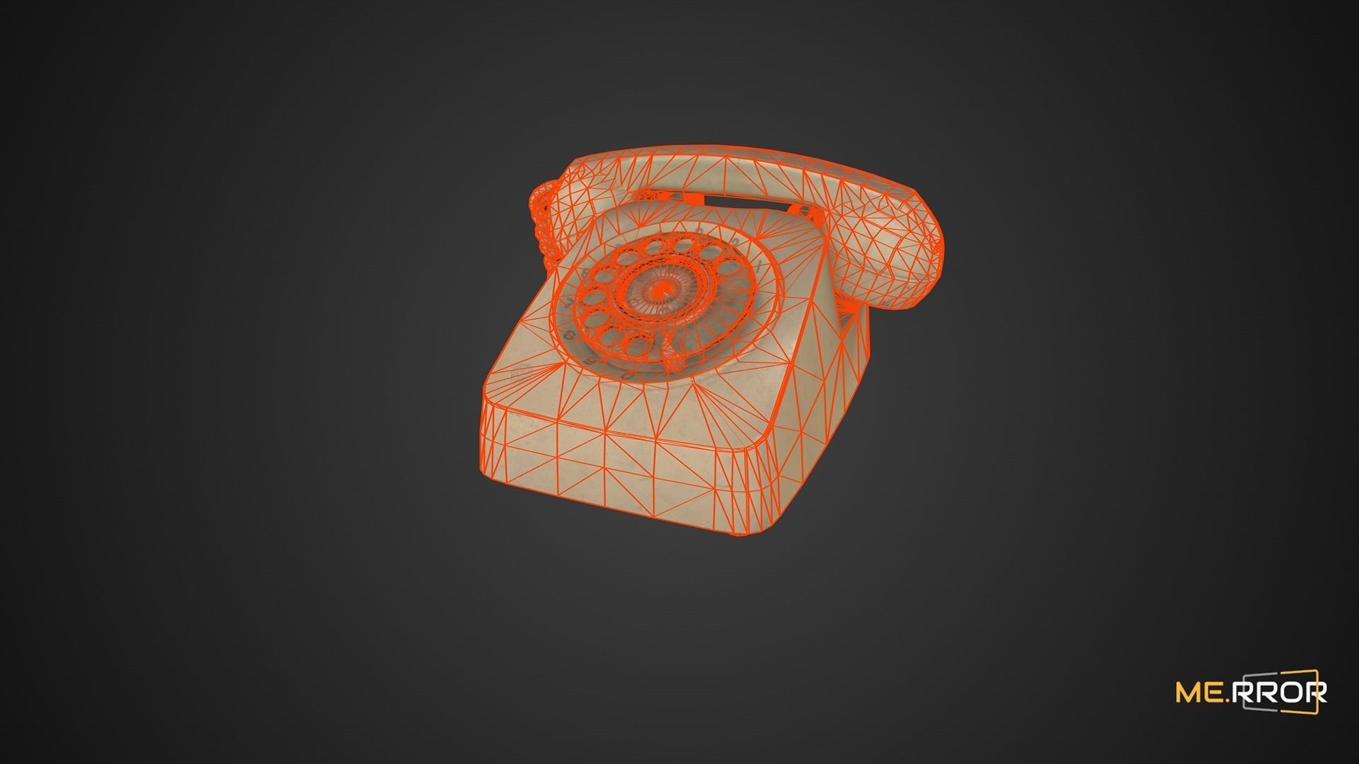 3D model Game Ready Dial Phone VR / AR / low-poly | CGTrader