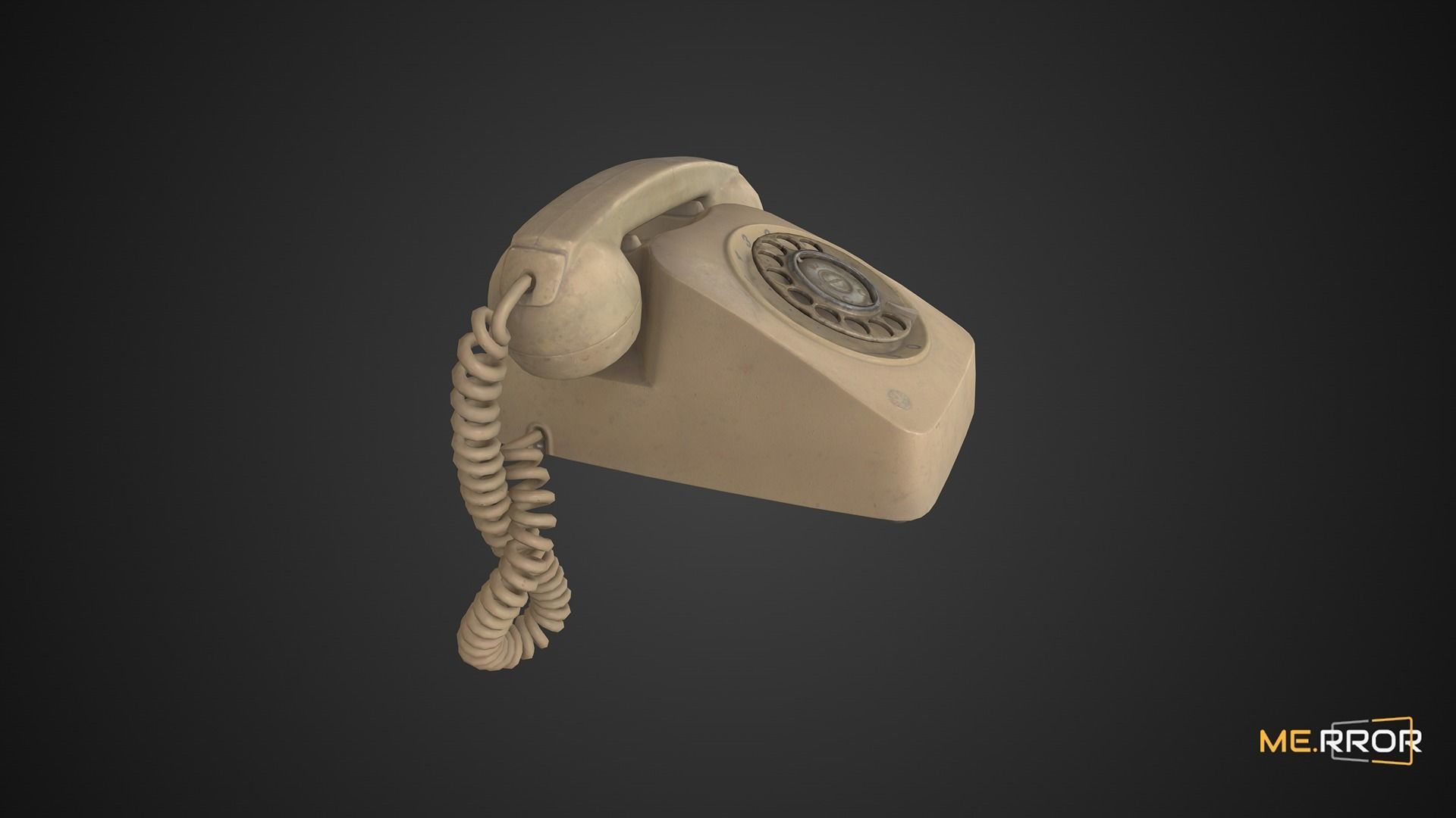 3D model Game Ready Dial Phone VR / AR / low-poly | CGTrader