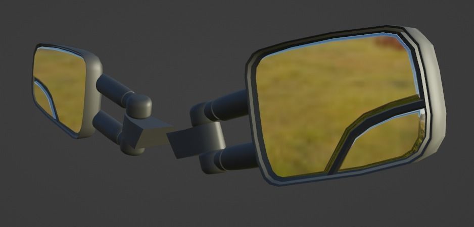3D model GMT800 Extend Mirrors VR / AR / low-poly | CGTrader