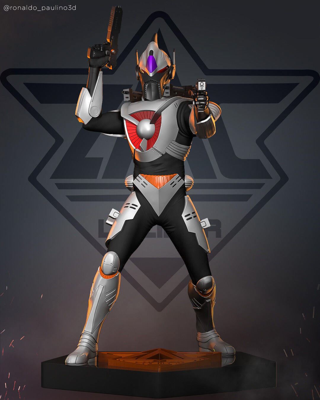 Cybercops Lucifer 3D model 3D printable | CGTrader