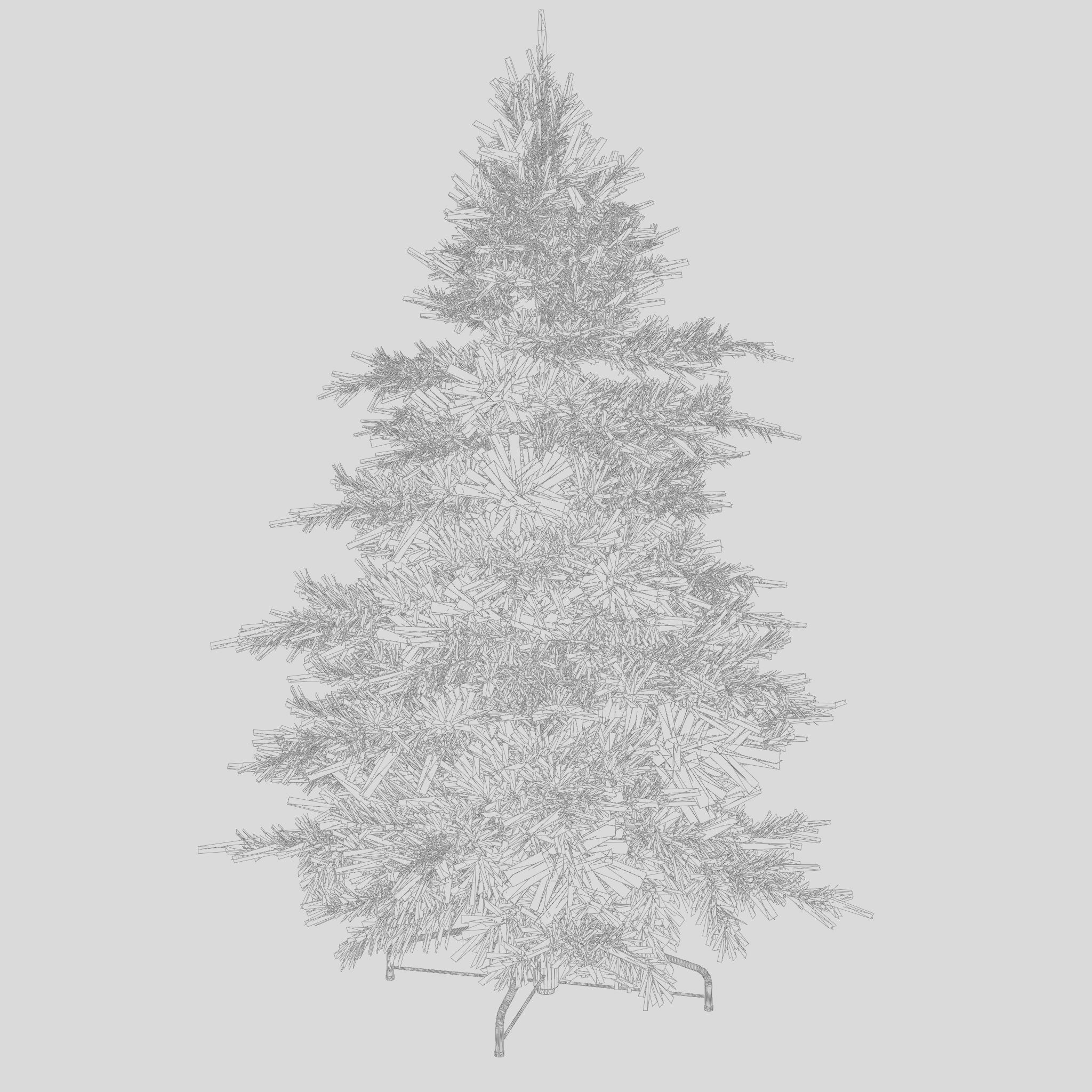 3D model Artificial Christmas Tree 3D Model VR / AR / low-poly | CGTrader