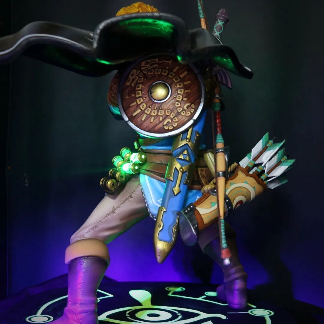 LINK ZELDA TEARS OF THE KINGDOM - TOTK - PREMIUM STATUE 3D model 3D ...