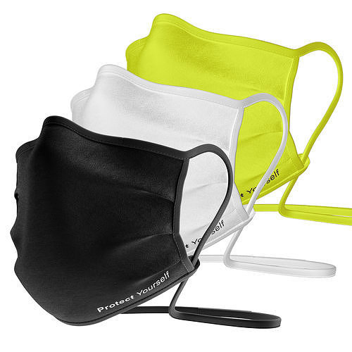 Face mask 3D model | CGTrader