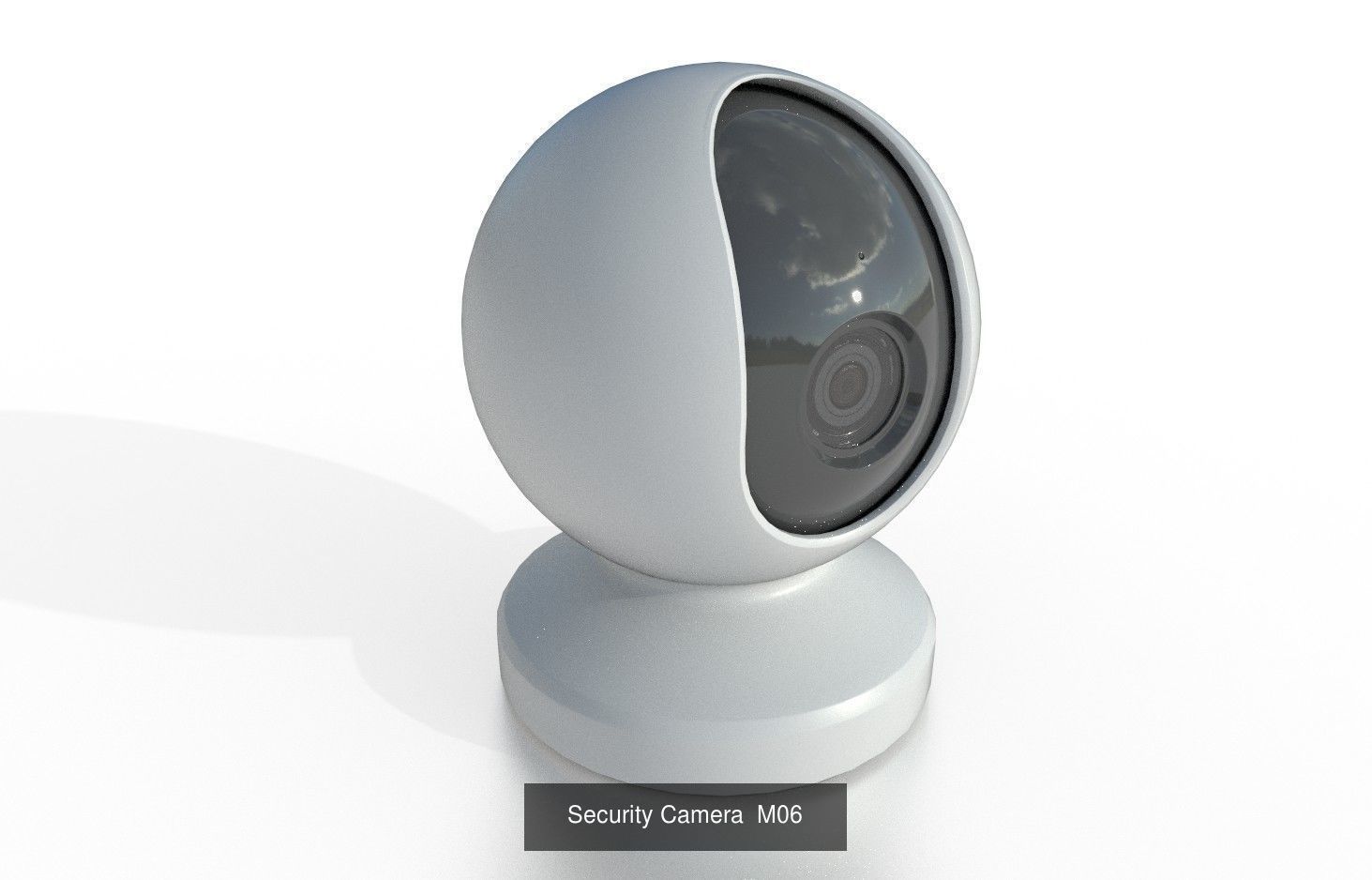 3D Model Collection Security Camera - Col01 5 Models VR / AR / low-poly ...