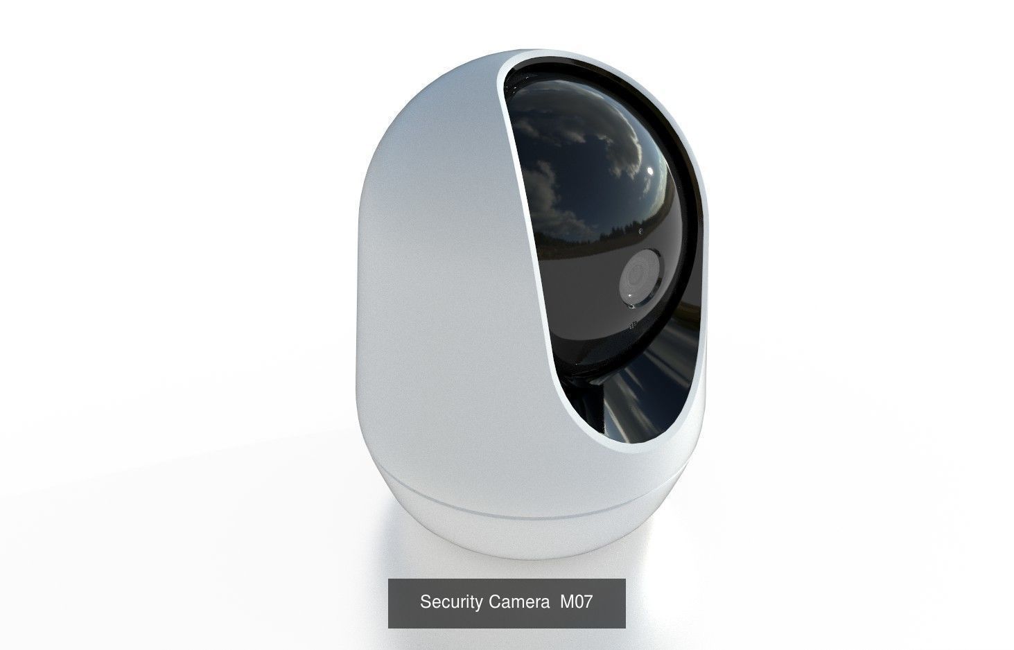 3D Model Collection Security Camera - Col01 5 Models VR / AR / low-poly ...