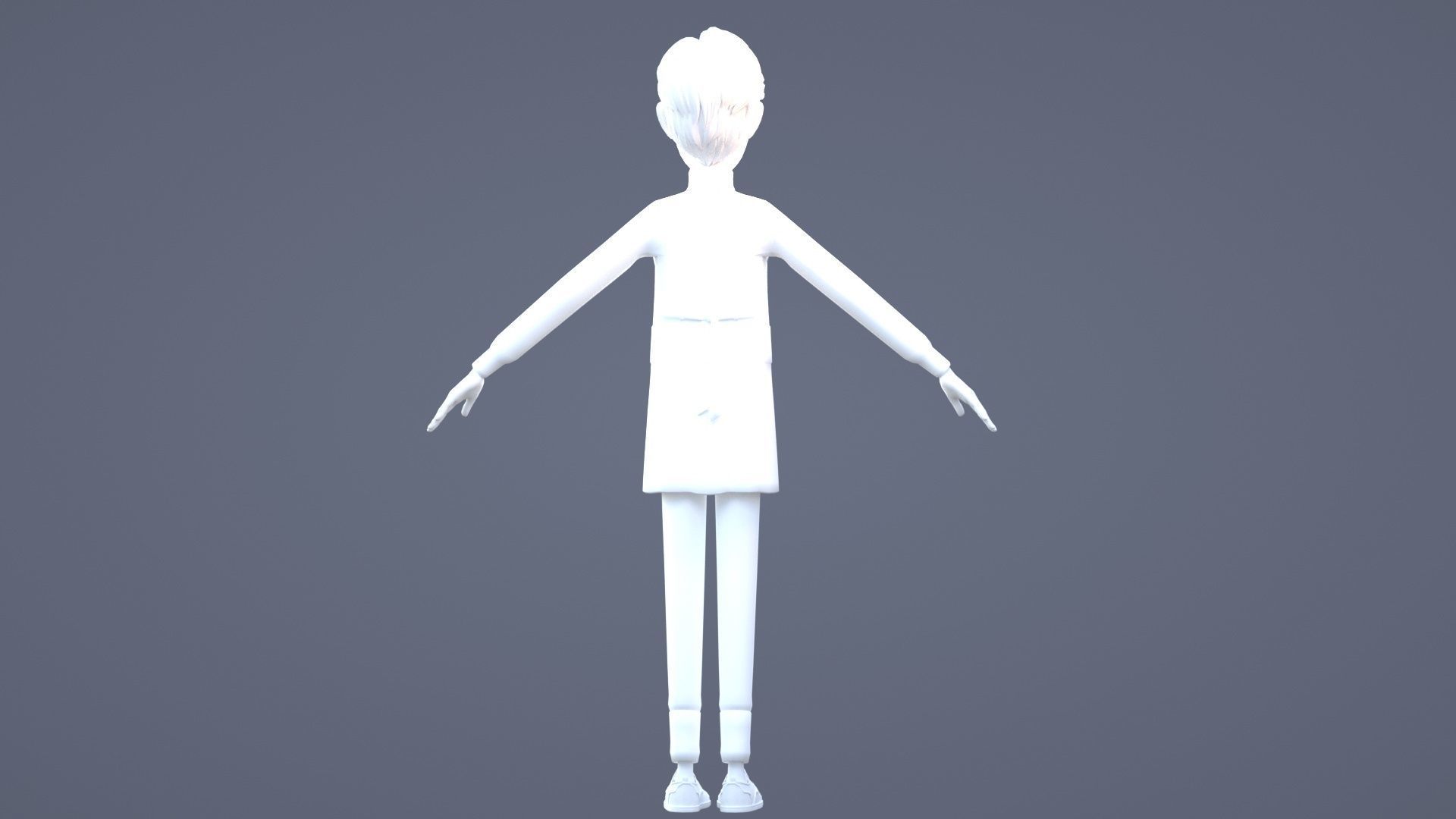 Cartoon Man Father Father Man Uncle Adult 3D model | CGTrader