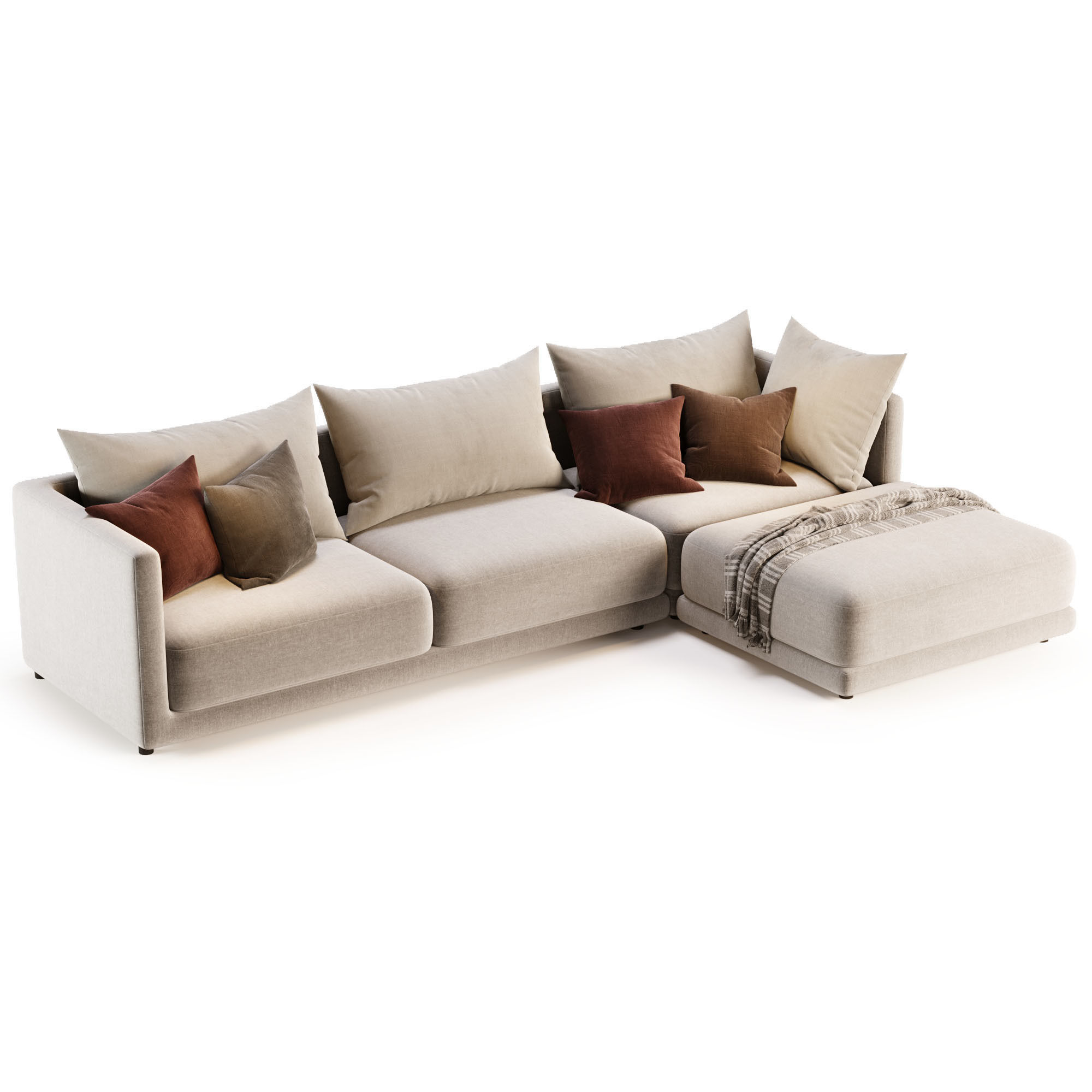 Build Your Own Melbourne Sectional 3D model | CGTrader