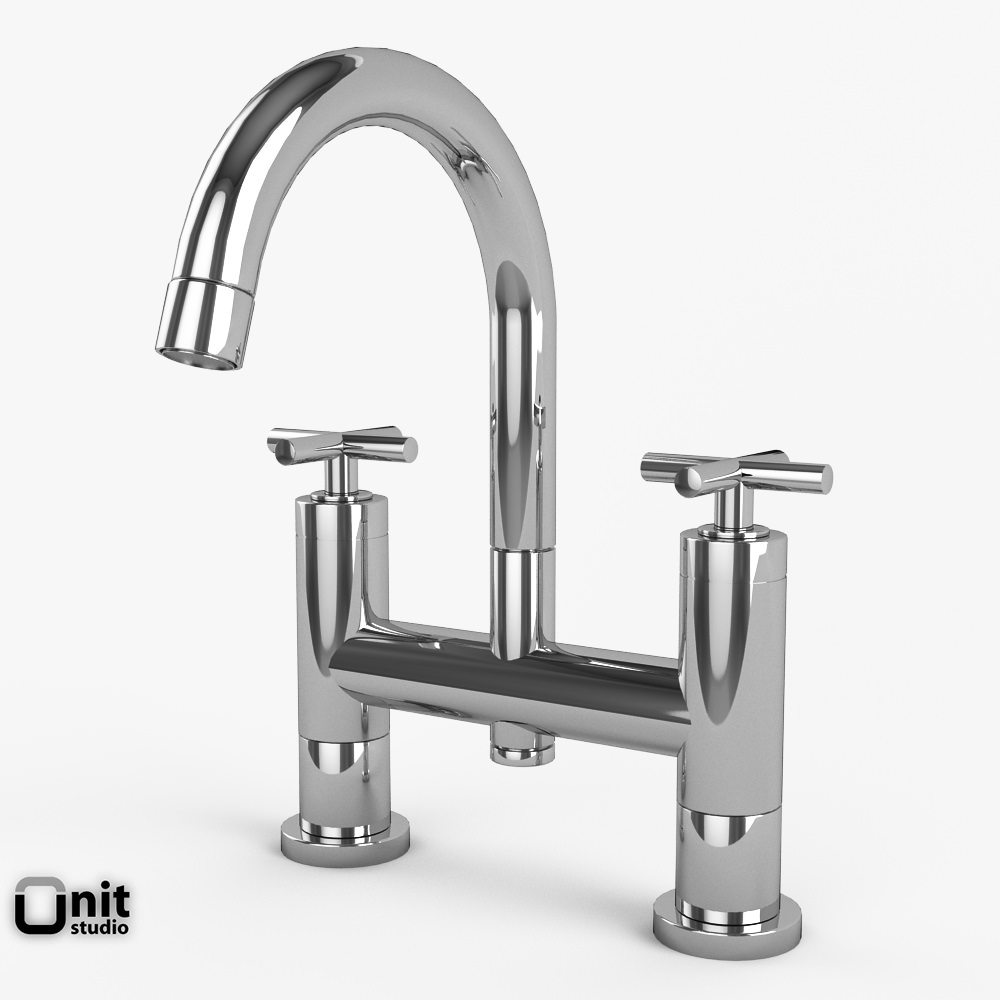 Bathroom Faucets Collection Hudson Reed Helix 3D model | CGTrader