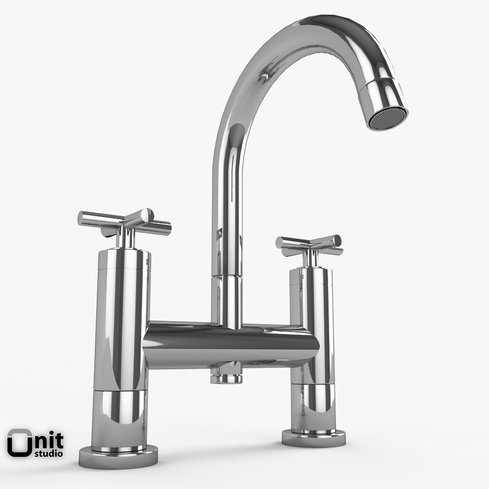 Bathroom Faucets Collection Hudson Reed Helix 3D model | CGTrader