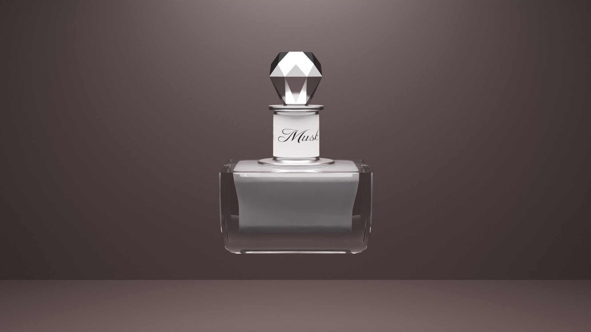 3D model Concept Arabian perfume lowpoly blender VR / AR / low-poly ...