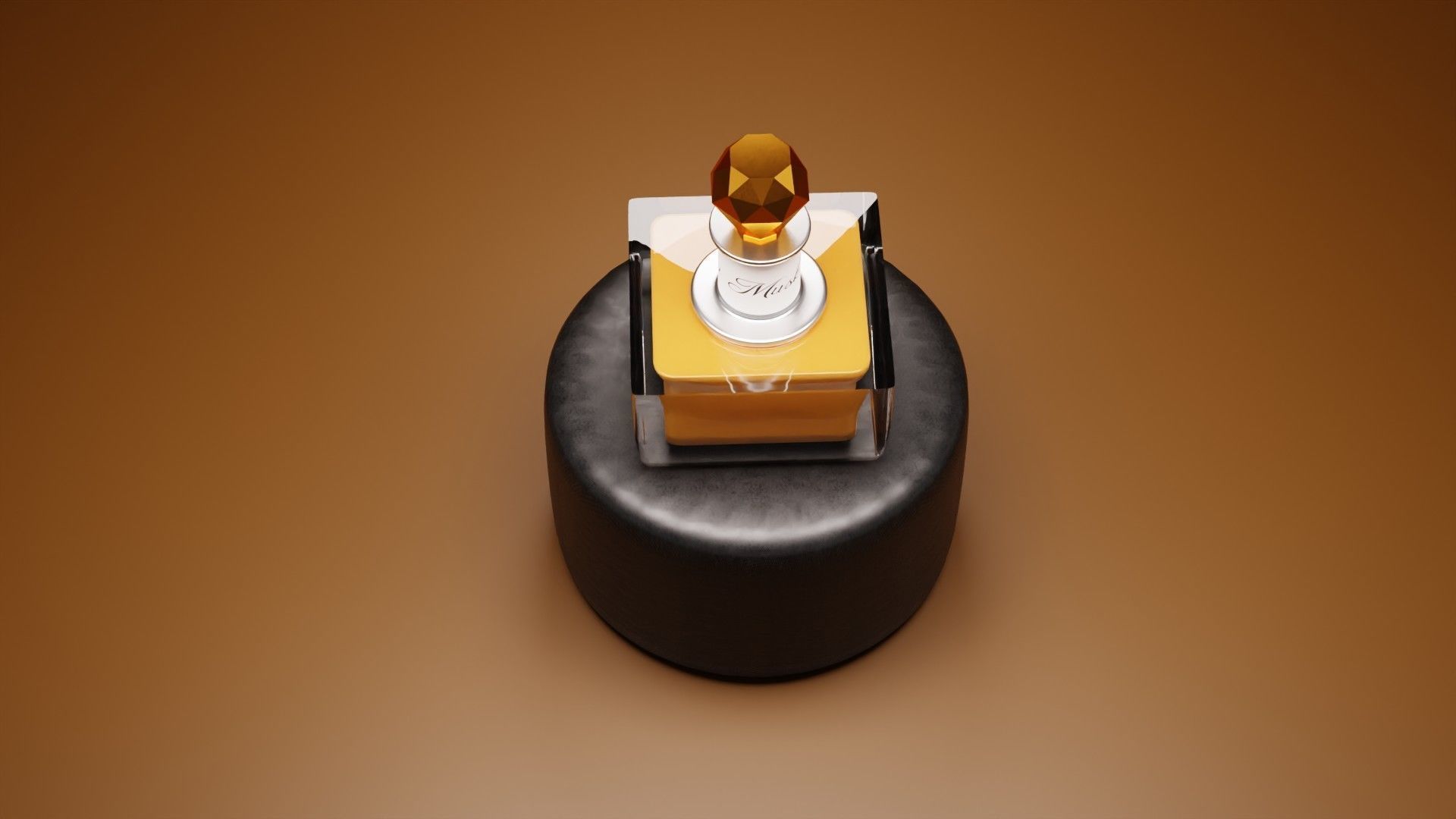 3D model Concept Arabian perfume lowpoly blender VR / AR / low-poly ...