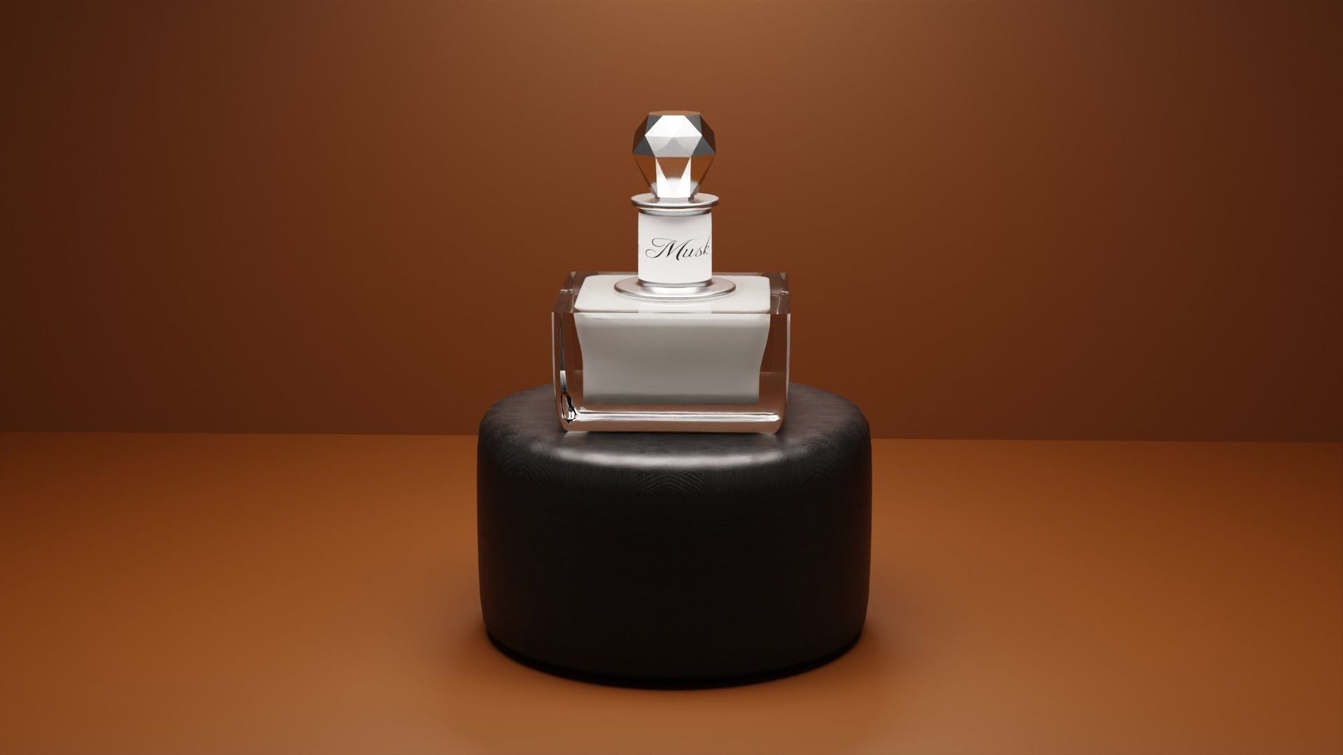 3D model Concept Arabian perfume lowpoly blender VR / AR / low-poly ...