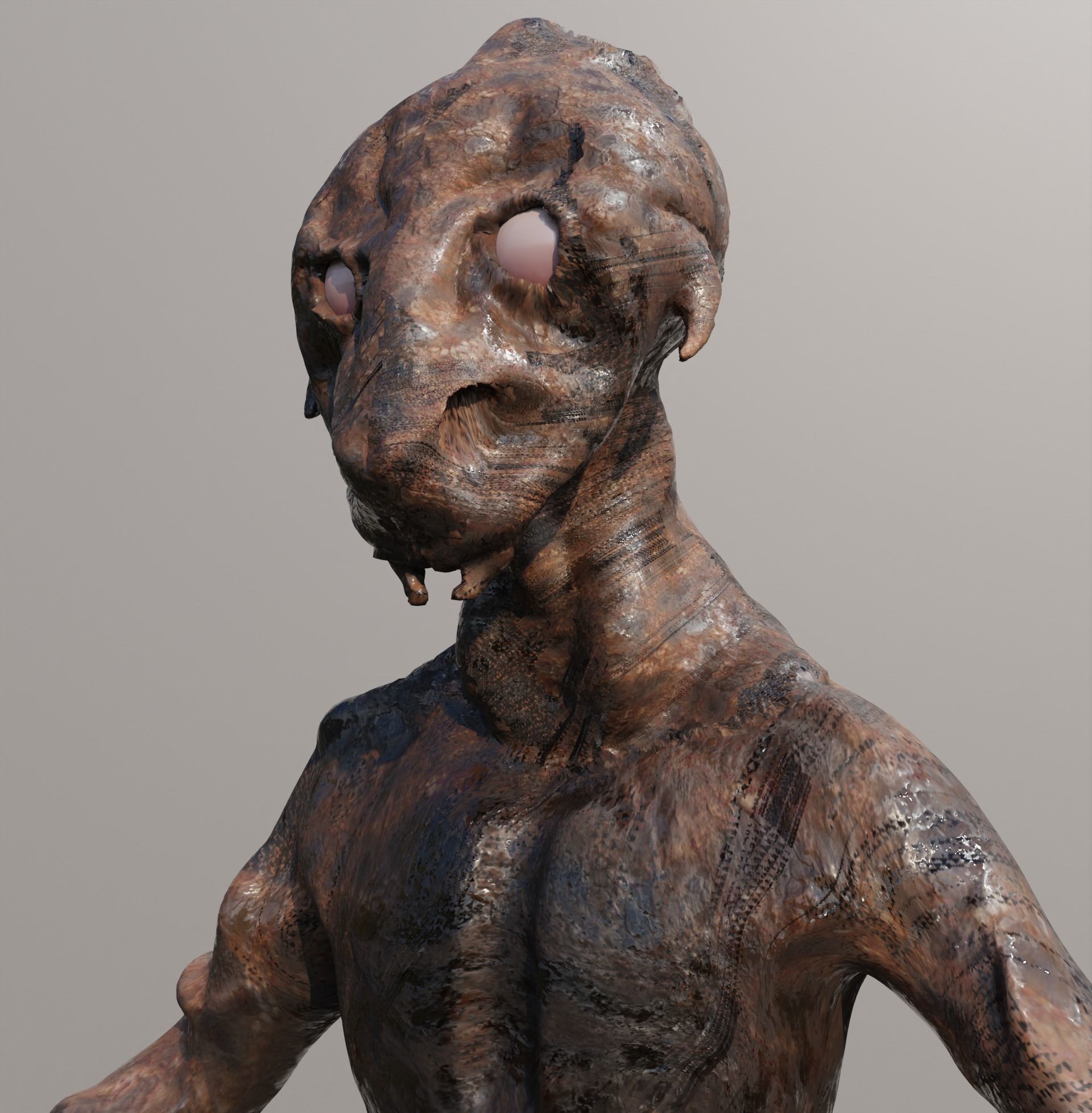 Alien 3D model rigged | CGTrader