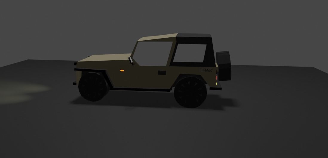 A JEEP 3D model 3D printable | CGTrader