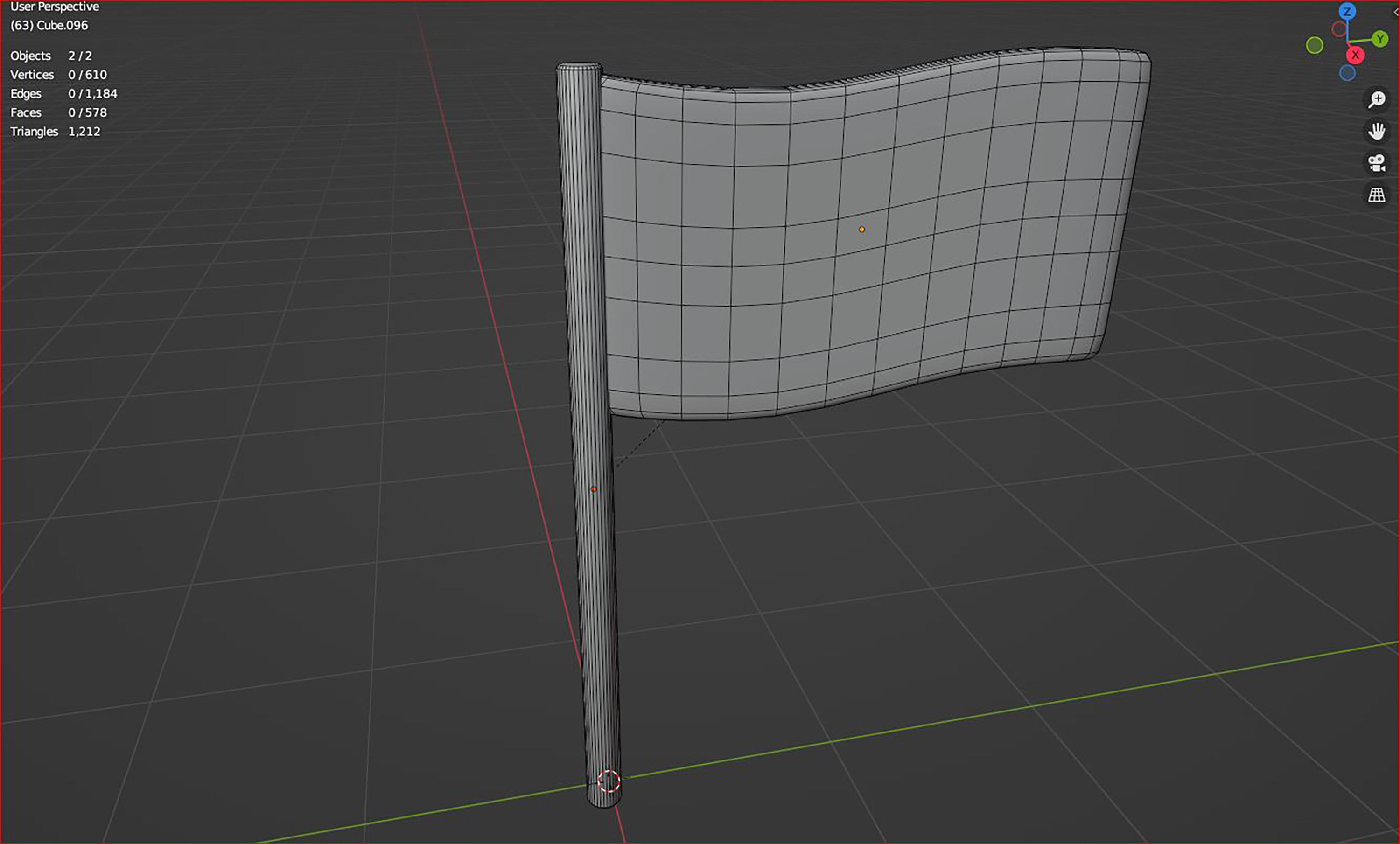 3d racing flag icon 3D model | CGTrader