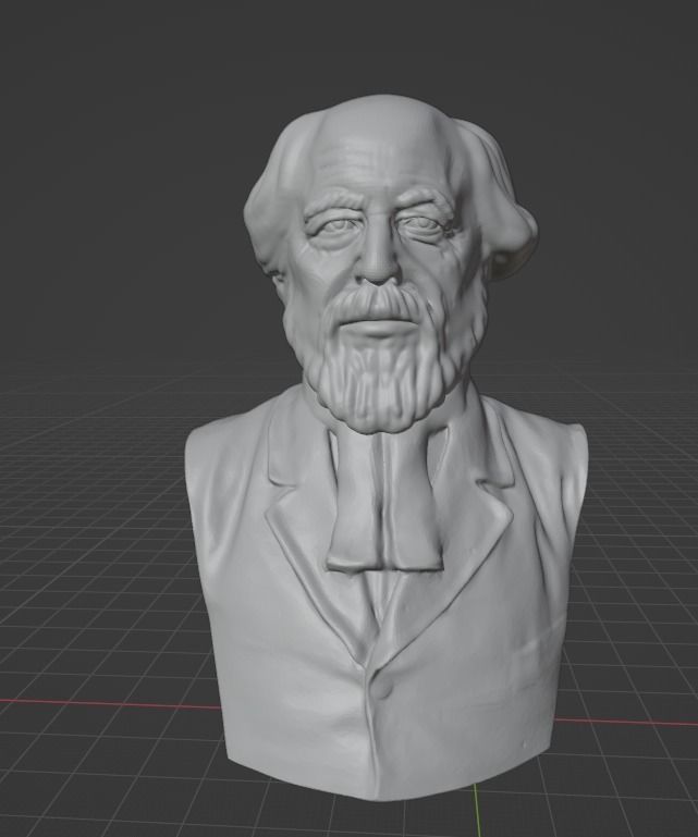 William Golding 3D model 3D printable | CGTrader