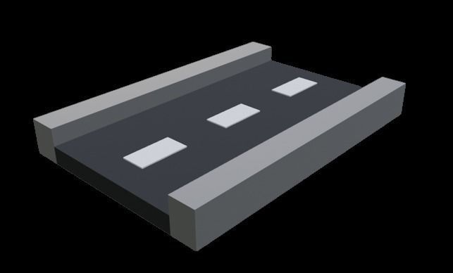 3D model Single Straight Road VR / AR / low-poly | CGTrader