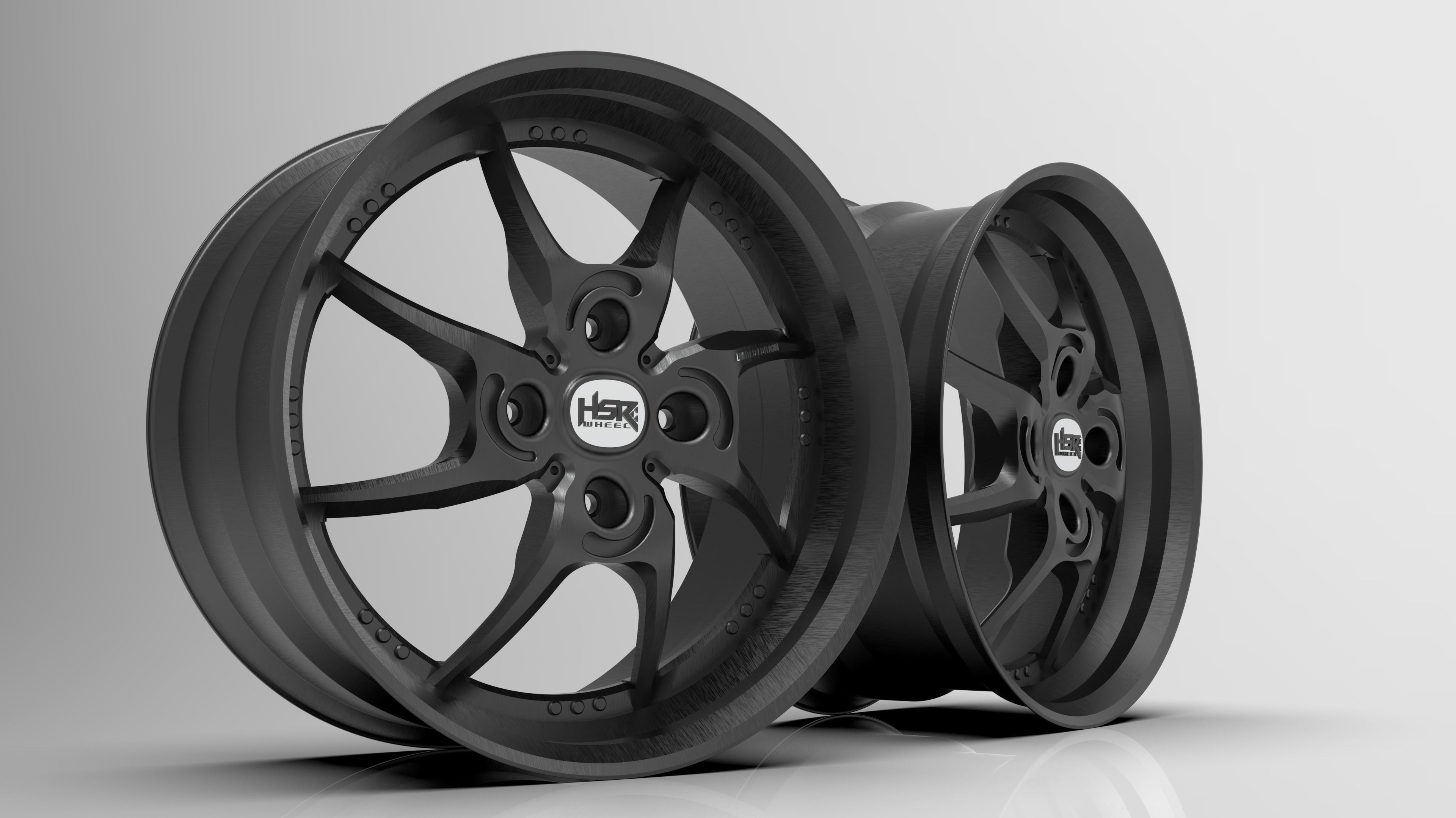 Rim 18in V3 3D model rigged | CGTrader