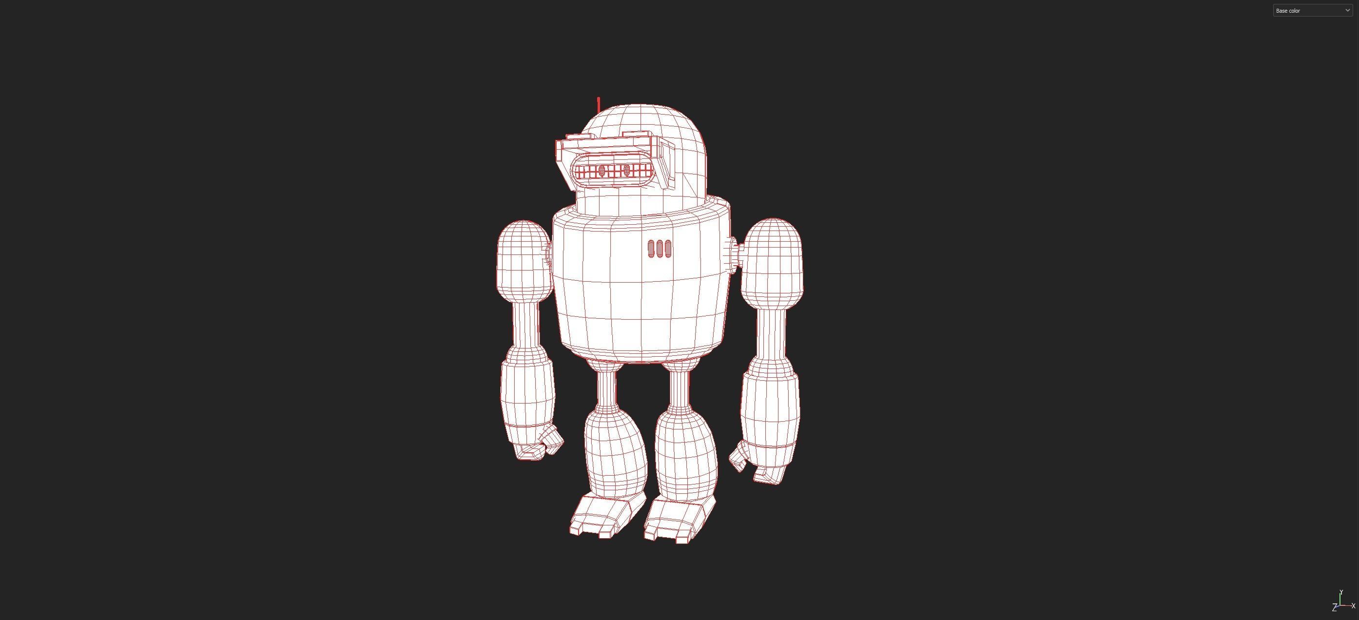 3D model Ngee Robo No01 VR / AR / low-poly | CGTrader
