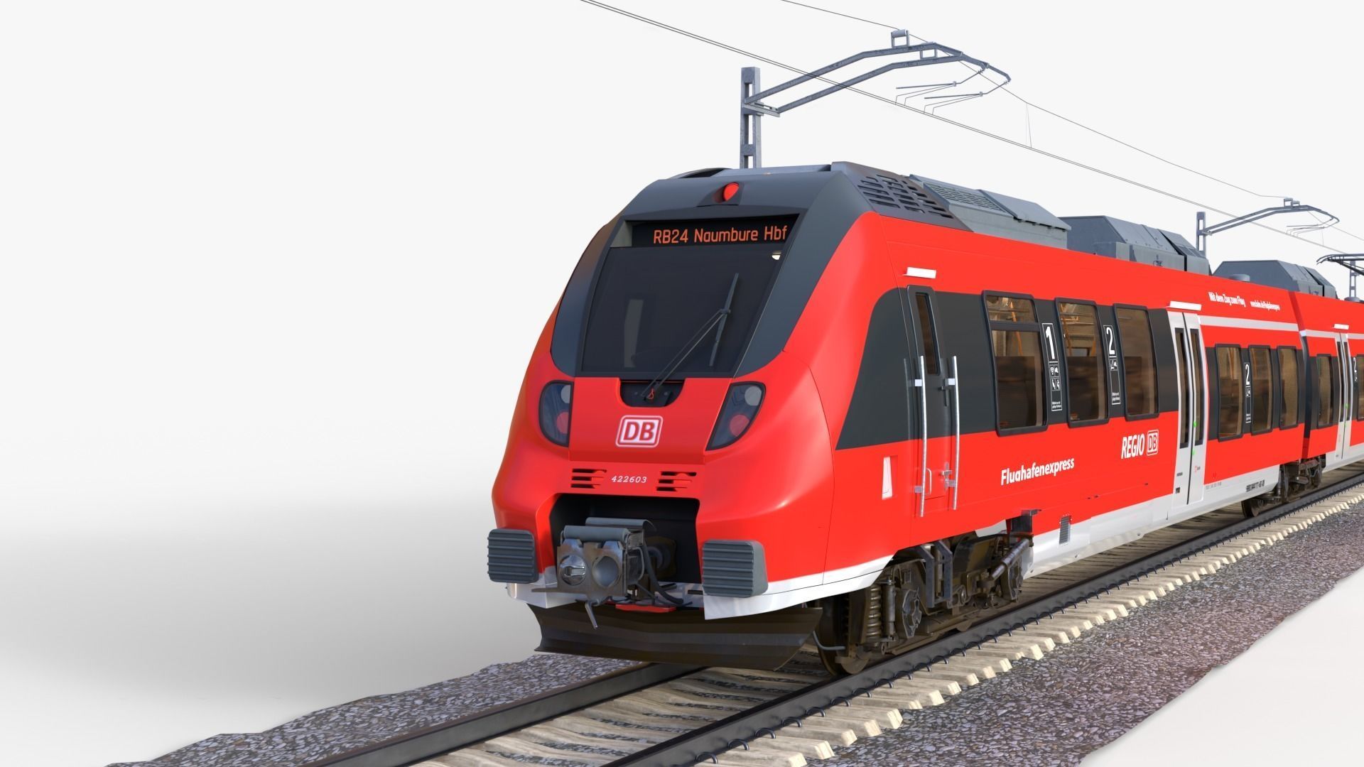 Bombardier TALENT Train Regodb 3D model | CGTrader