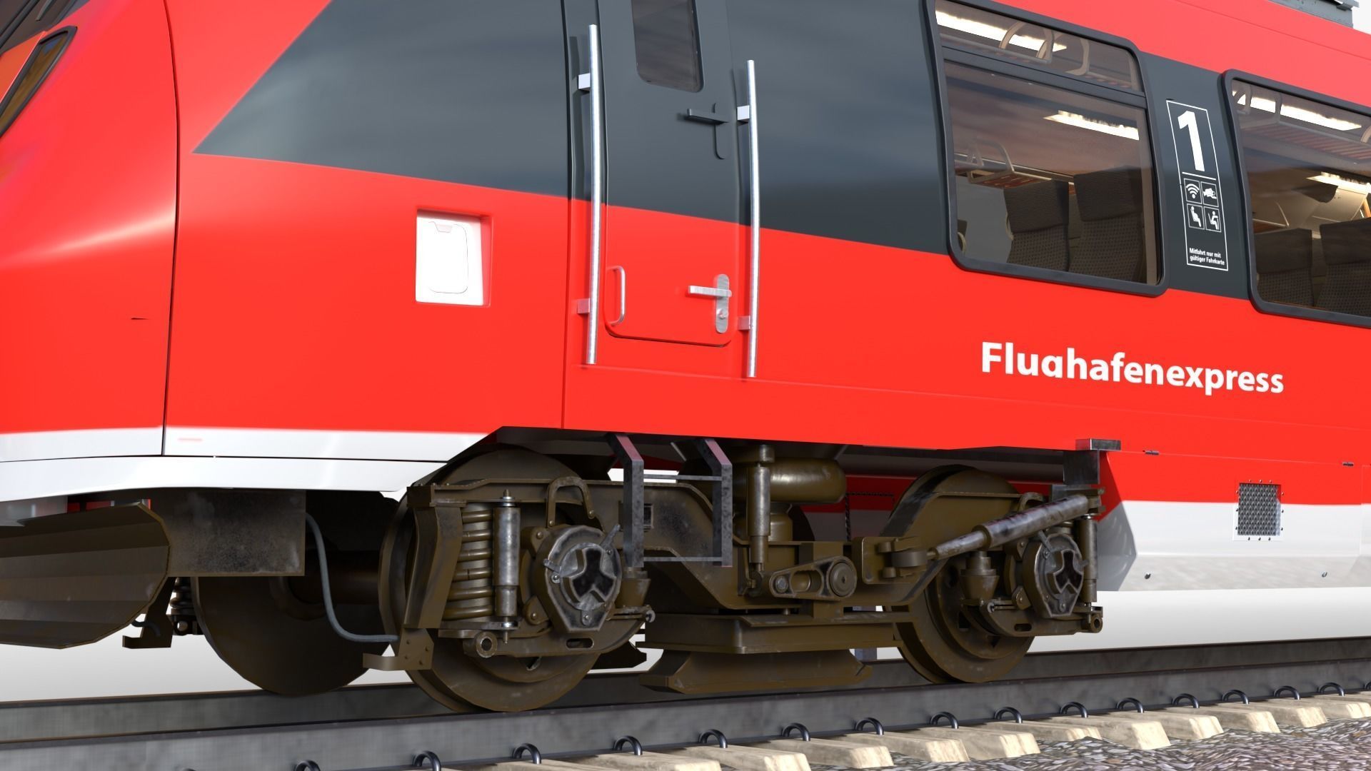 Bombardier TALENT Train Regodb 3D model | CGTrader