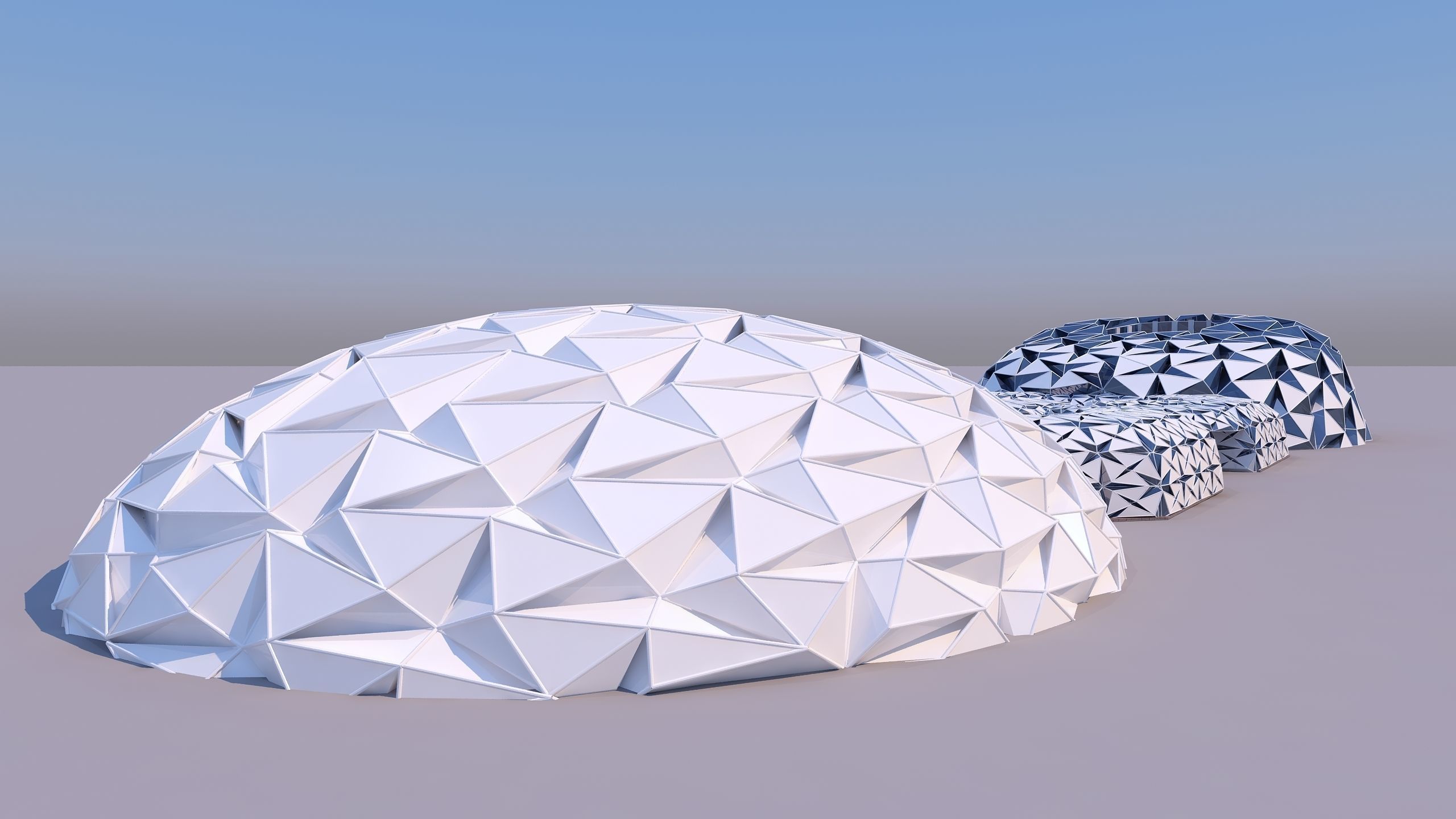 0157 - Folded Building 3D model | CGTrader