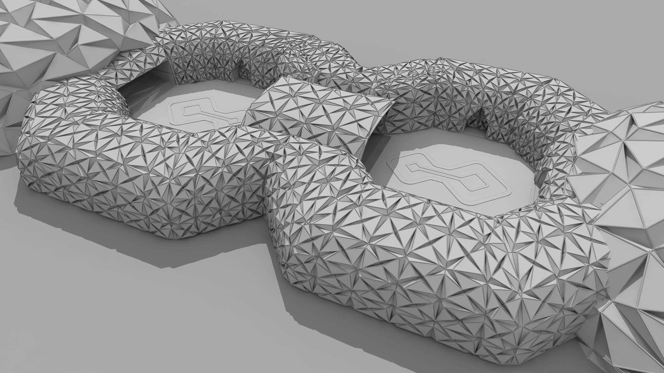 0157 - Folded Building 3D model | CGTrader