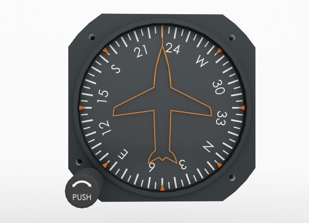 Directional Gyro 3D model | CGTrader