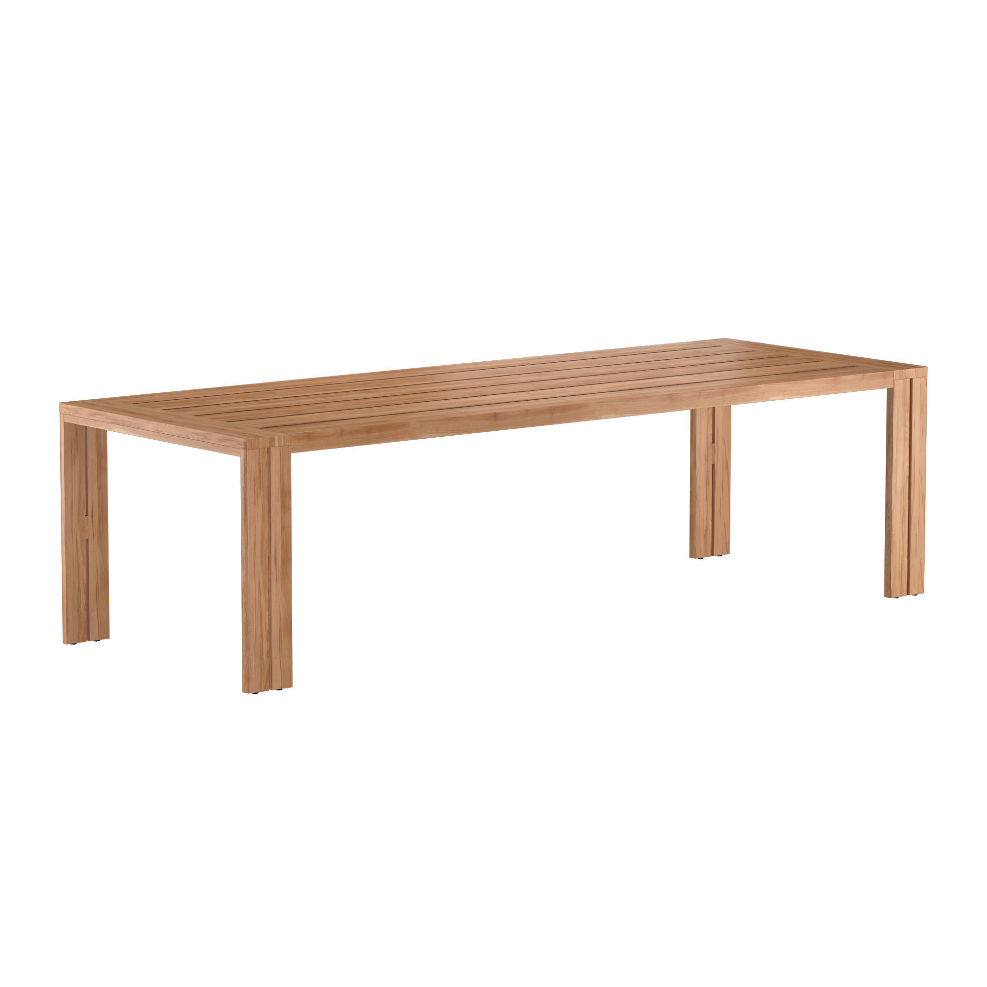 MATIRA TEAK RECTANGULAR DINING TABLE 3D model | CGTrader
