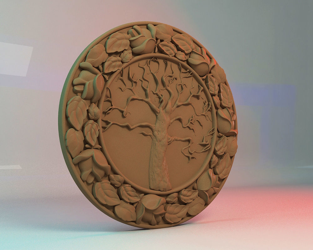 The celtic tree of life 3D STL Model for Cnc users 3D model 3D ...