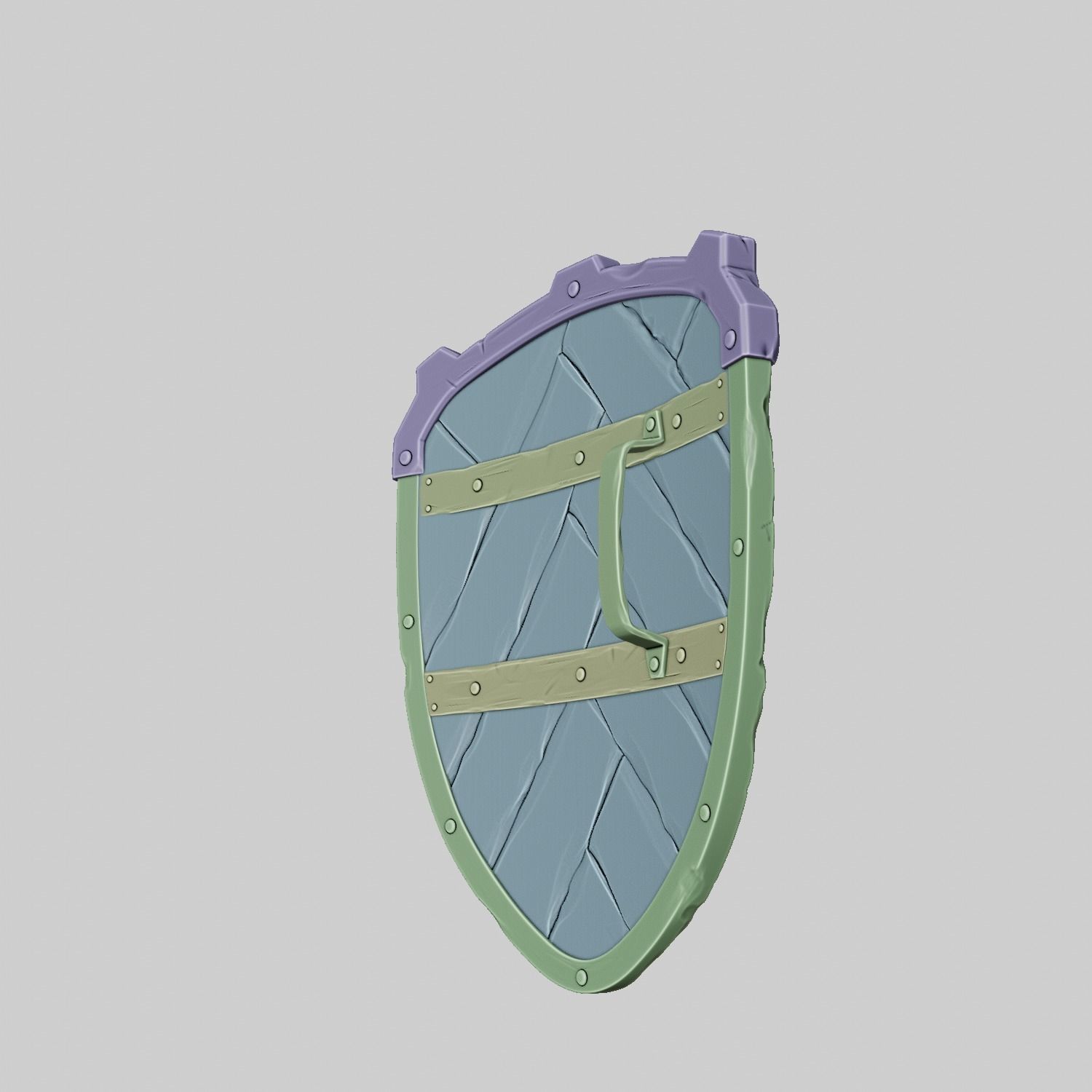 Zelda Wood Shield 3D model 3D printable | CGTrader