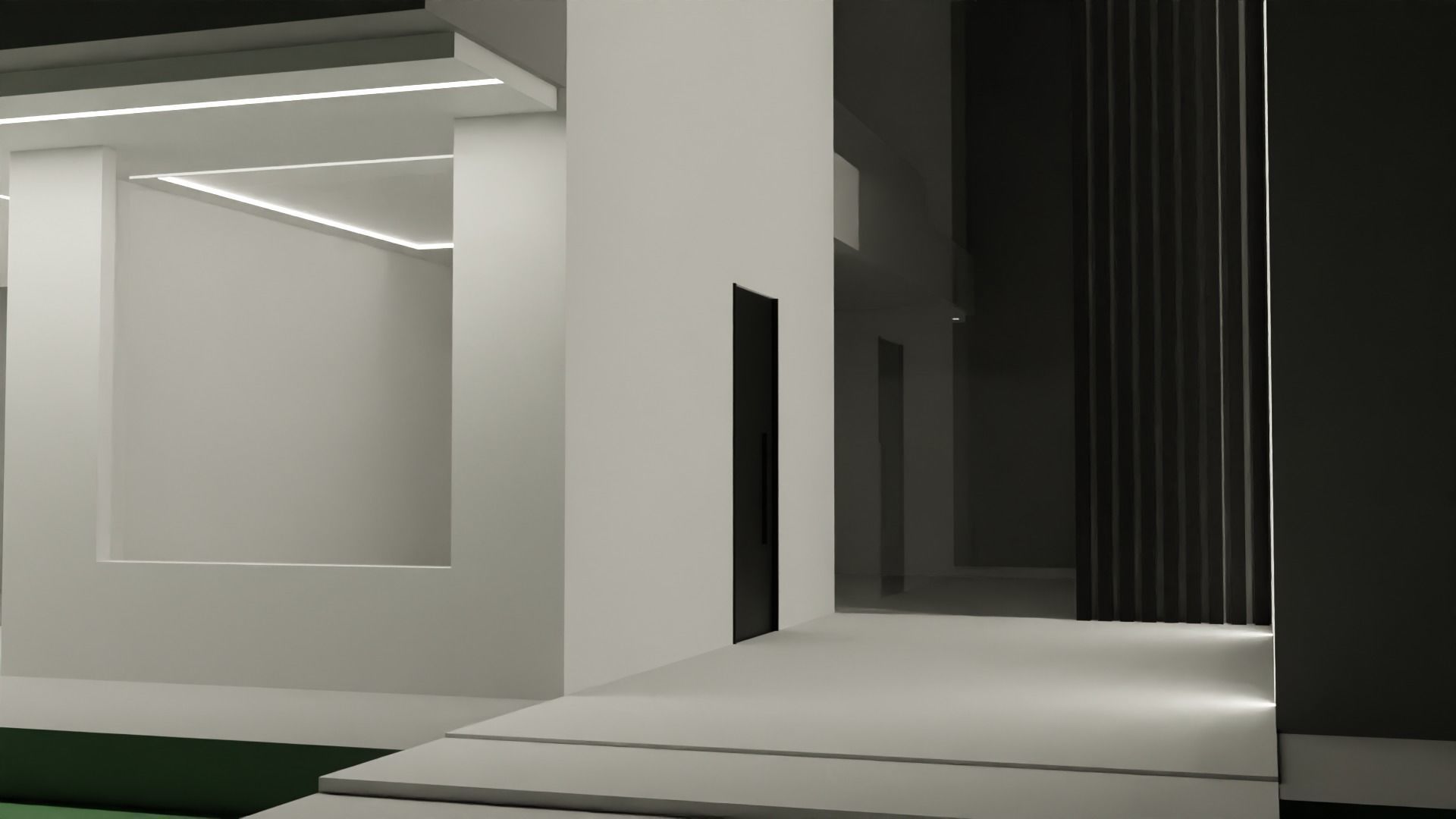 cozy house in high-tech style 3D model rigged | CGTrader