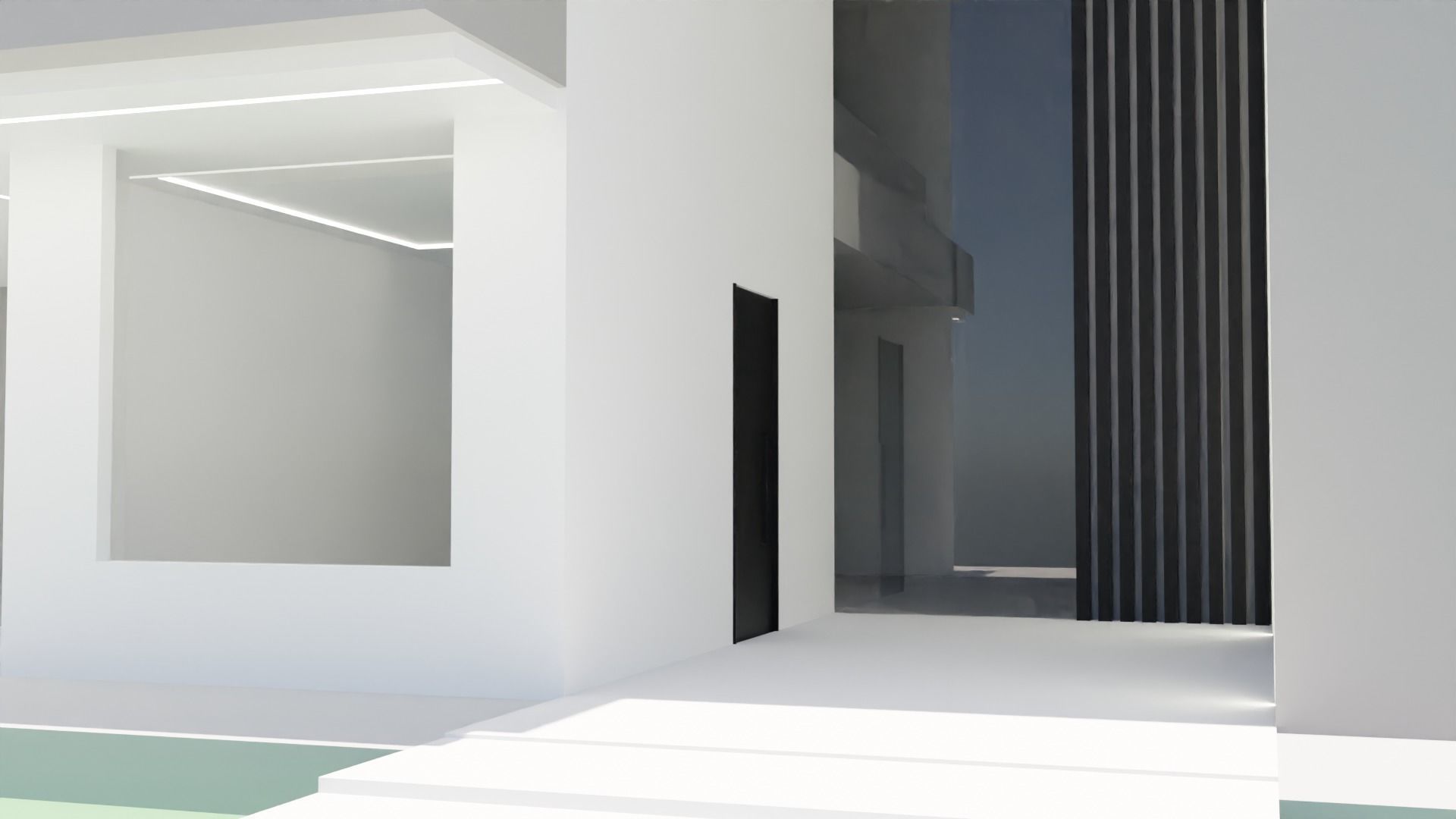 cozy house in high-tech style 3D model rigged | CGTrader