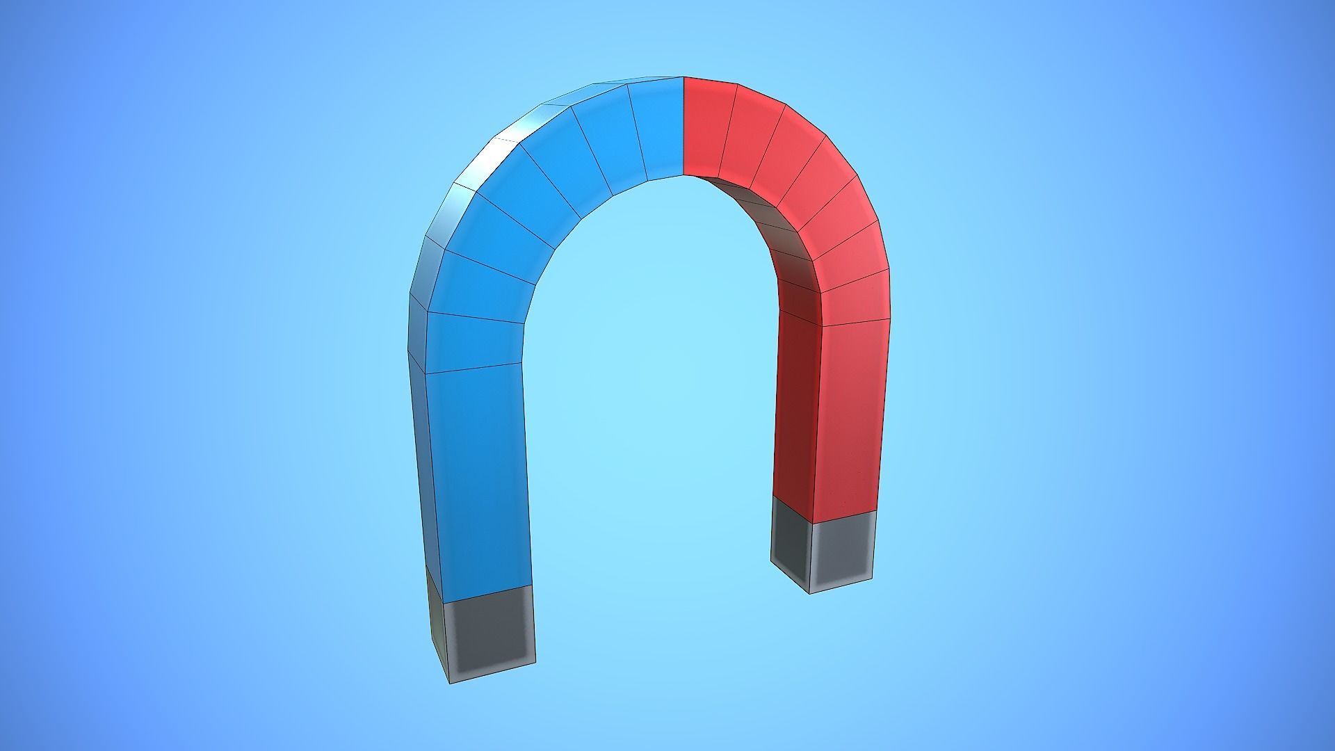 3D model MAGNET CARTOON STYLIZED VR / AR / low-poly | CGTrader