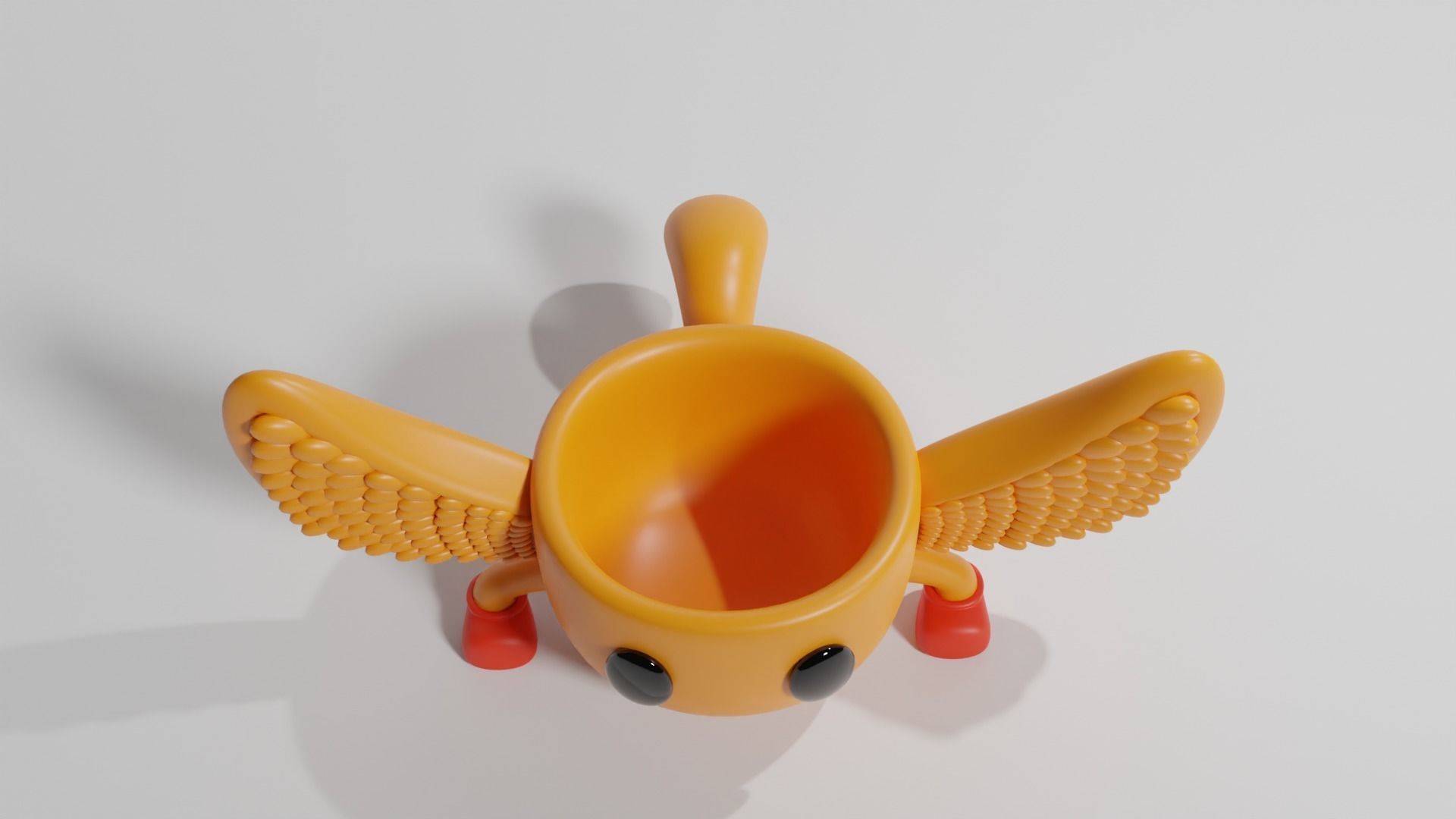 3D Angel Cup Printable STL 3D model 3D printable | CGTrader