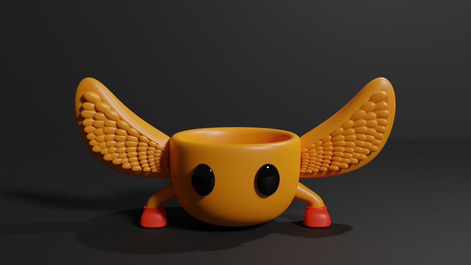 3D Angel Cup Printable STL 3D model 3D printable | CGTrader