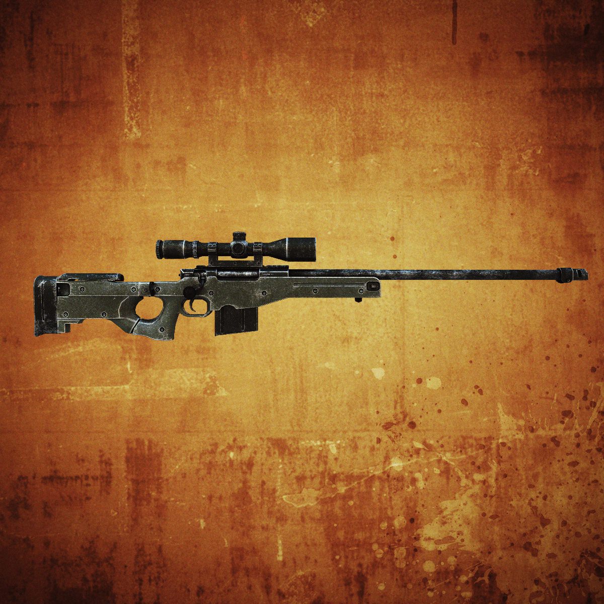 3D model AWM Sniper rifle VR / AR / low-poly | CGTrader