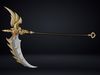 3D model Futuristic Scythe VR / AR / low-poly | CGTrader