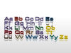 3D printable alphabet models 3D model 3D printable | CGTrader