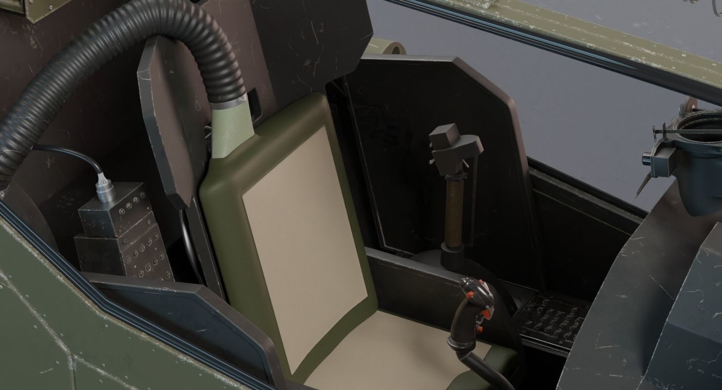 AH-1s MOD Cobra - Attack Helicopter 3D model | CGTrader