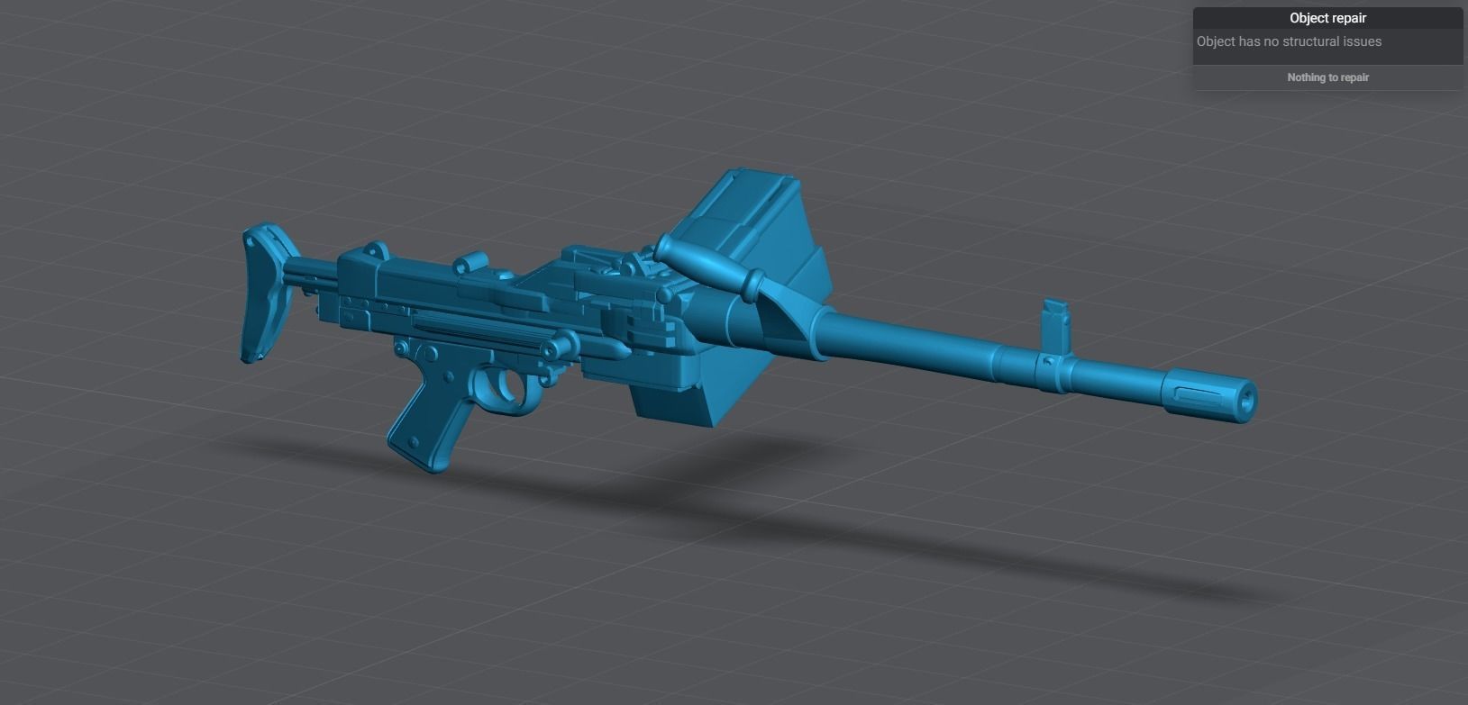 Fn AnF1 AA52 scale model 3D model 3D printable | CGTrader