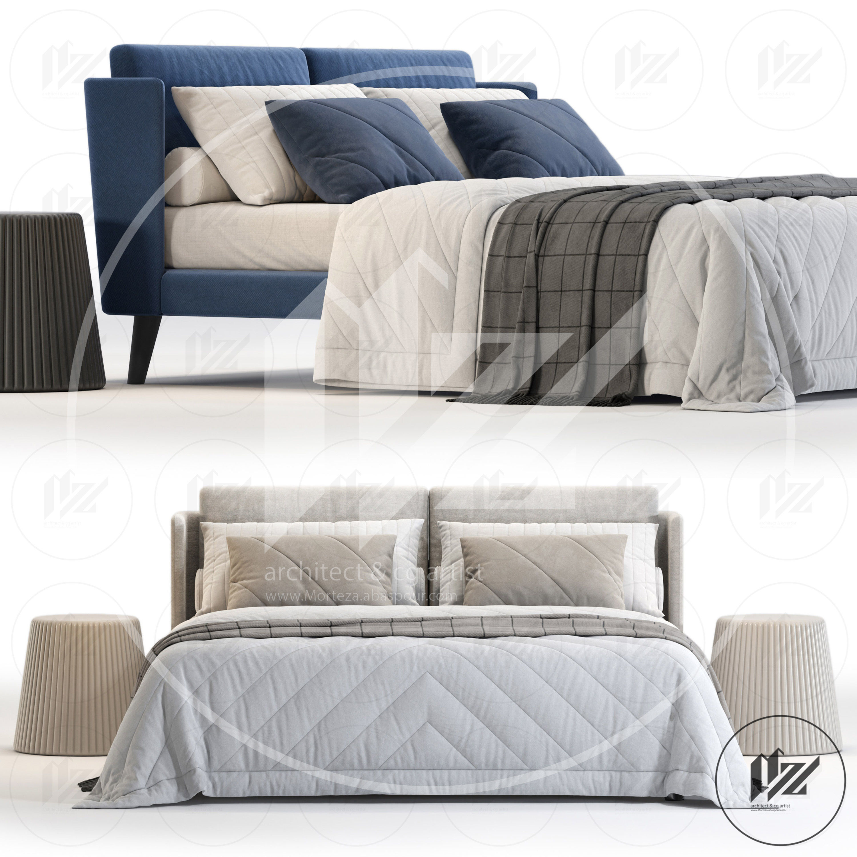 Meridiani KIRA UP NO2 3D model | CGTrader