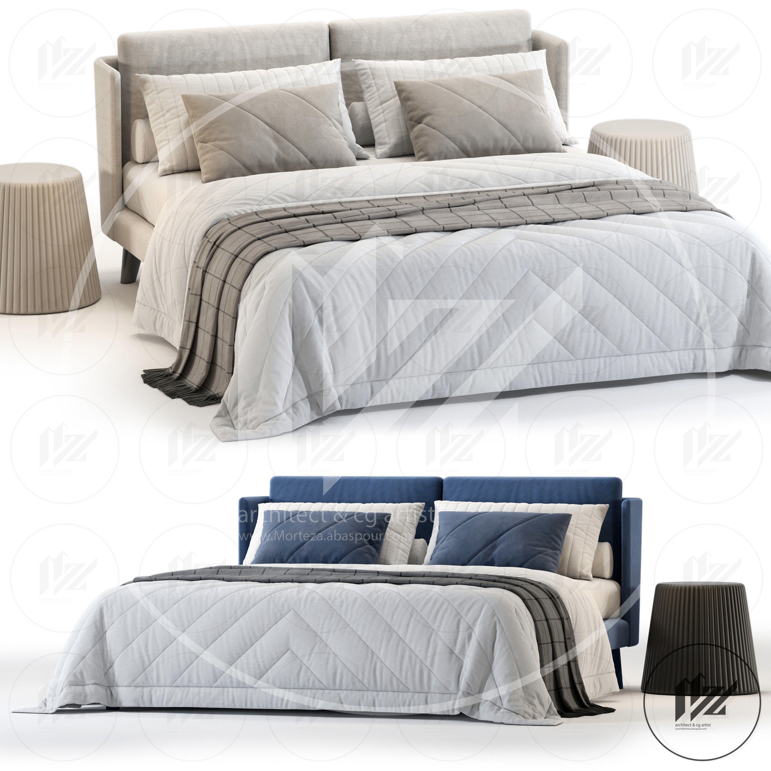 Meridiani KIRA UP NO2 3D model | CGTrader