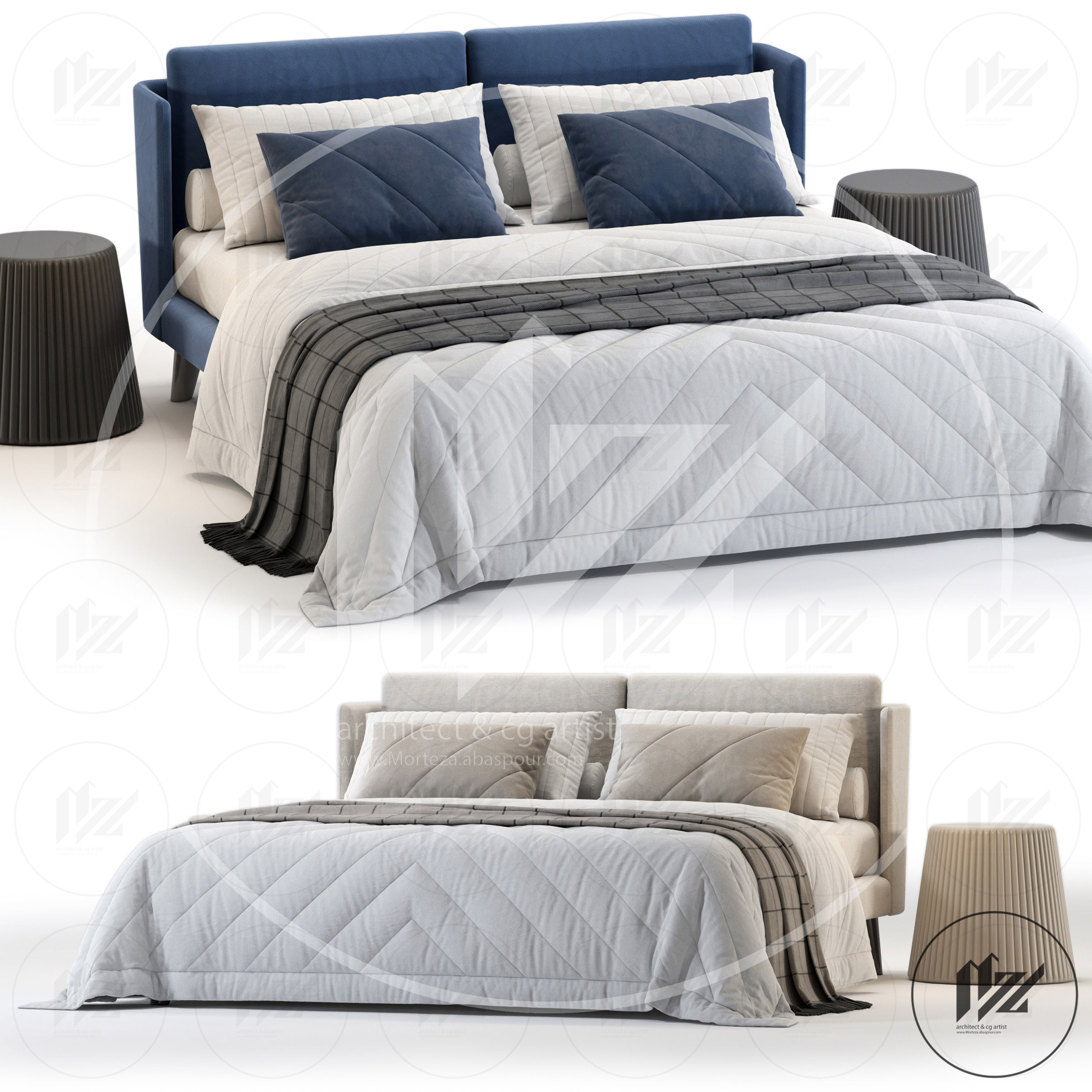 Meridiani KIRA UP NO2 3D model | CGTrader